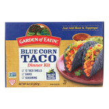 Garden Of Eatin' Blue Corn Taco Shells - Blue Corn - Case Of 12 - 5.5 Oz.