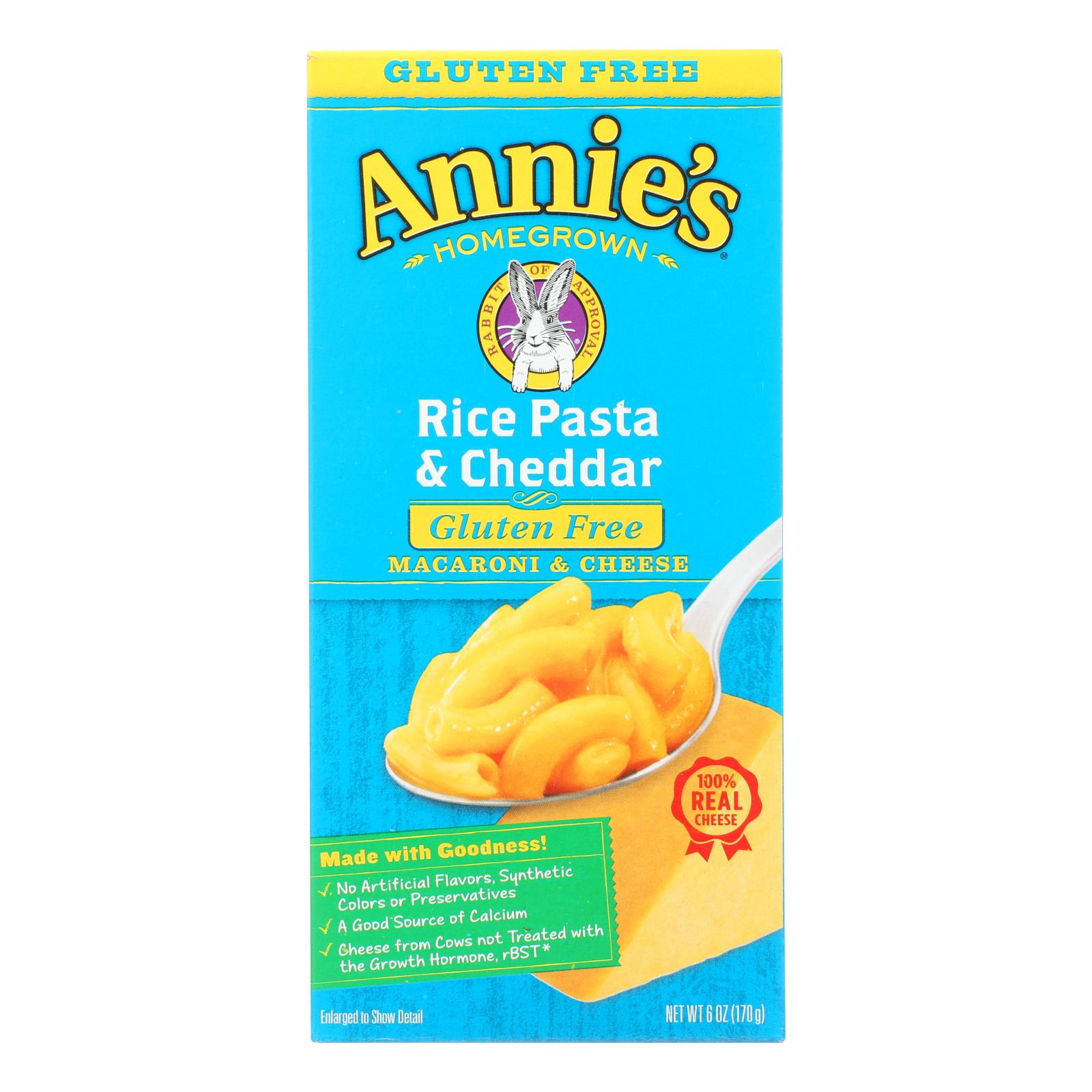 Annie's Homegrown Organic Gluten Free Vegan Elbows And Creamy Sauce ...
