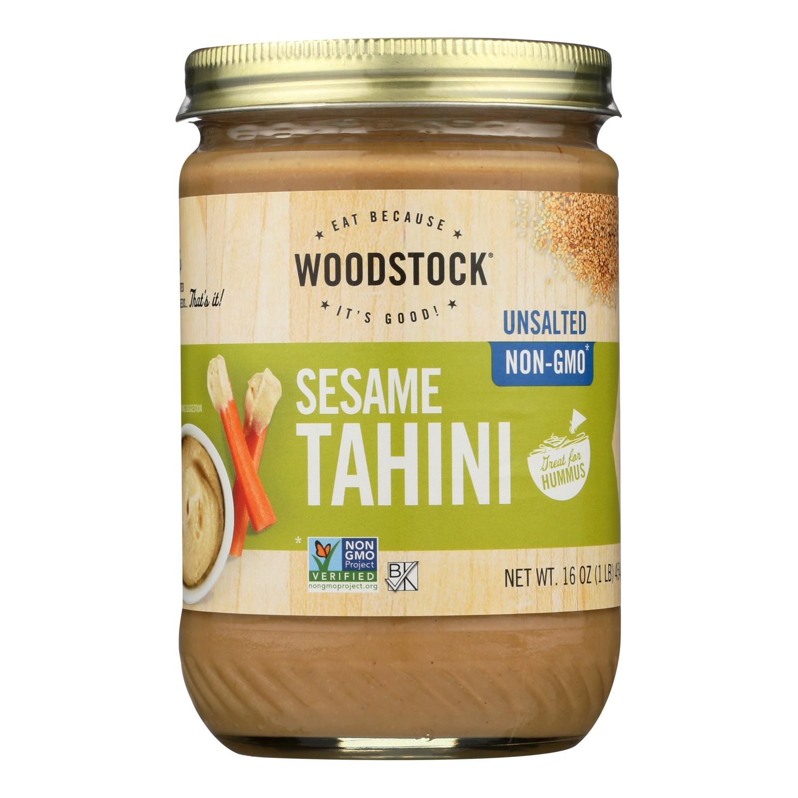 Joyva Roasted Sesame Tahini - 15 Oz - Case Of 12