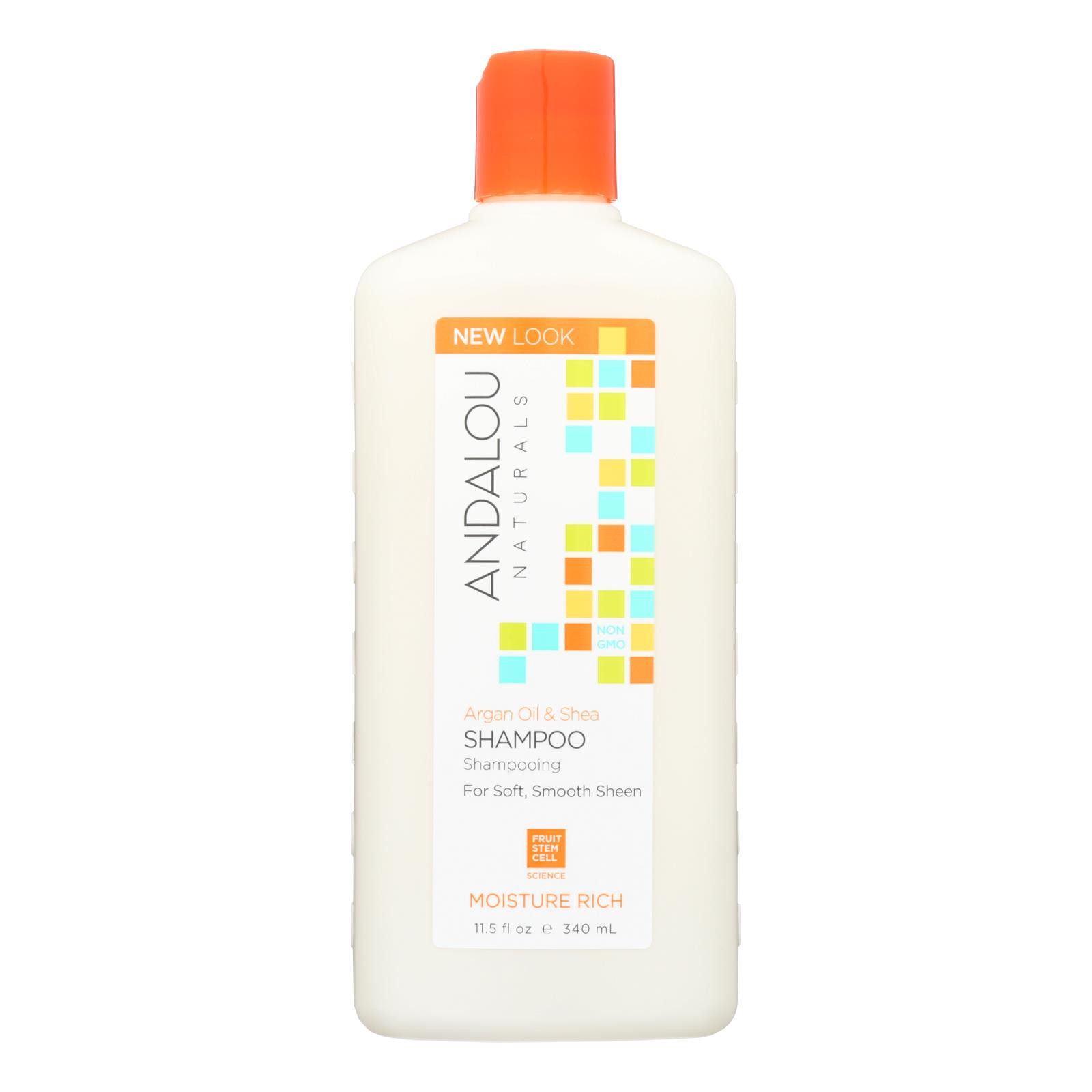 Andalou Naturals Age Defying Shampoo With Argan Stem Cells - 11.5 Fl Oz