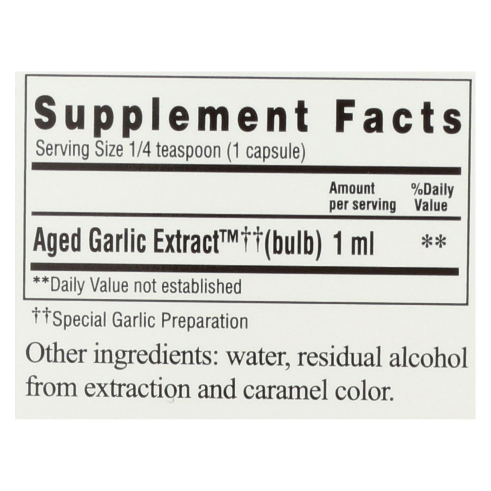 Kyolic - Liquid Aged Garlic Extract - 2 Oz