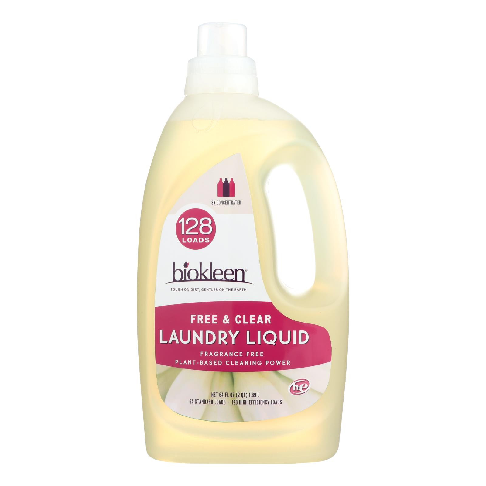 Biokleen Laundry Liquid - Sport - 64 Oz