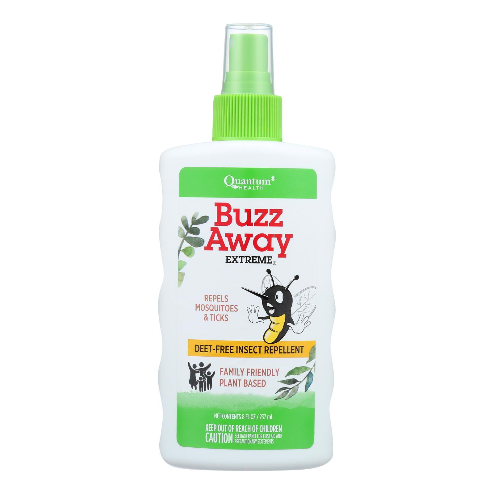 Quantum Buzz Away Extreme Insect Repellent - 4 Fl Oz