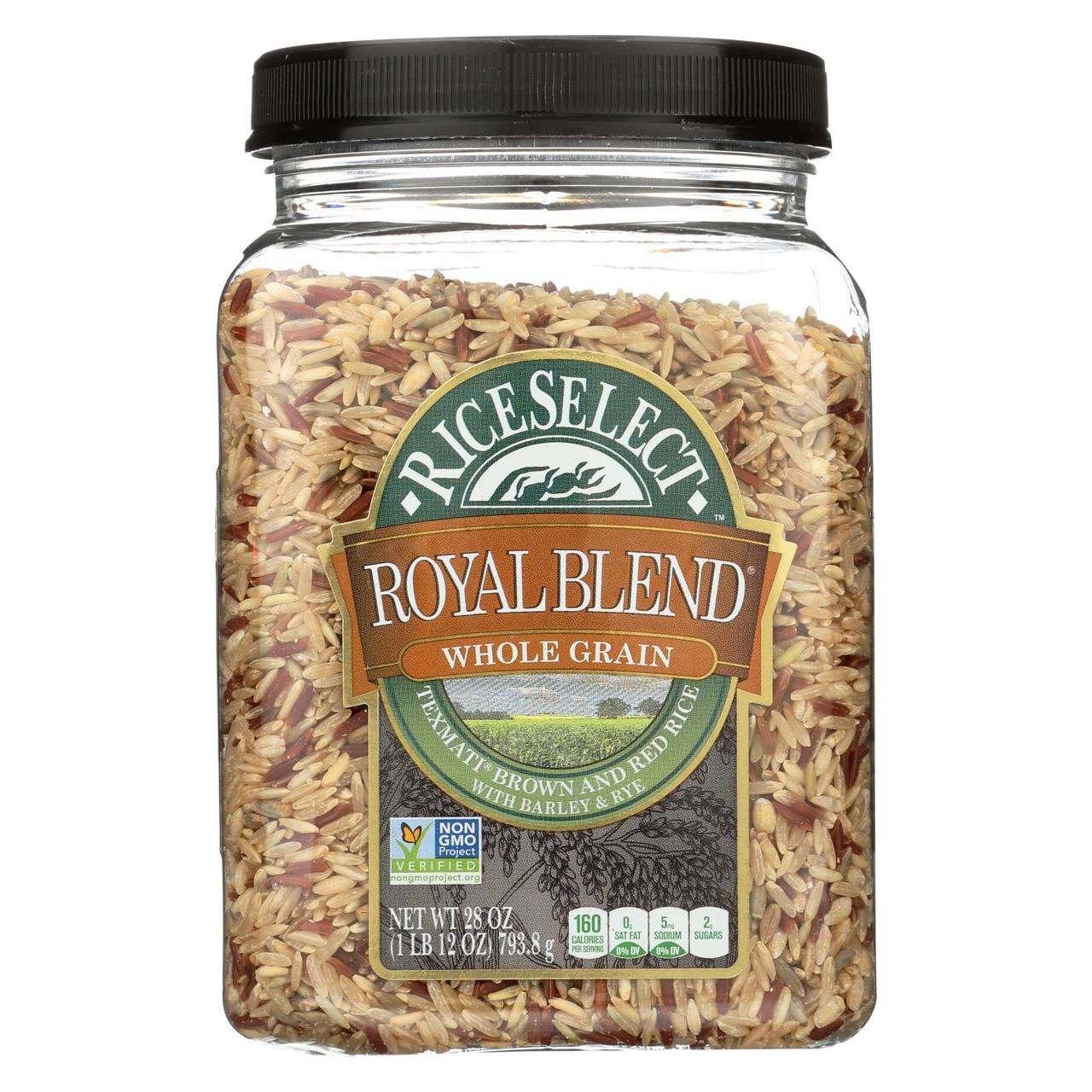 Rice Select Royal Blend - White, Brown And Red - Case Of 4 - 21 Oz.