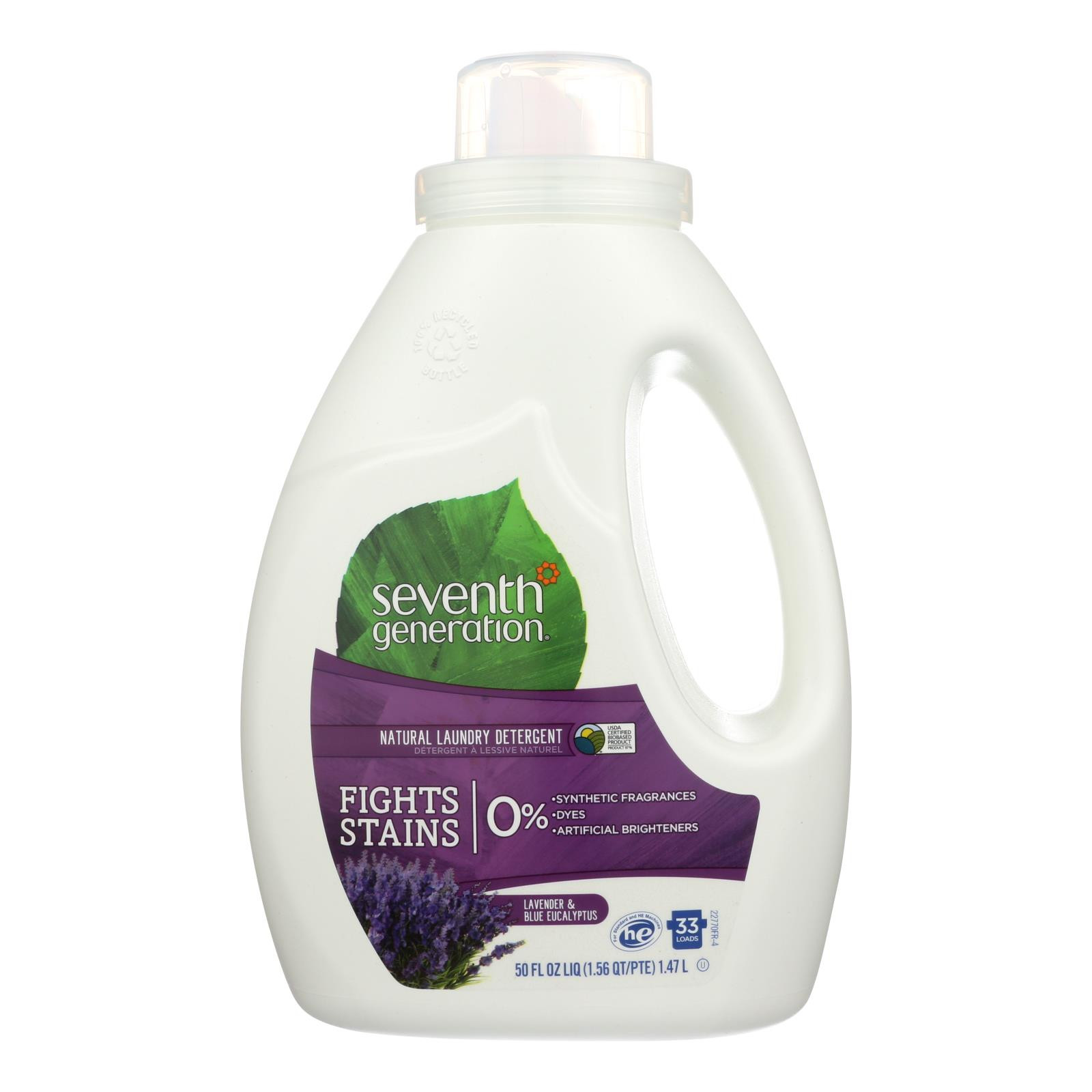 Seventh Generation Laundry Detergent - Packs - Case Of 8 - 45 Count