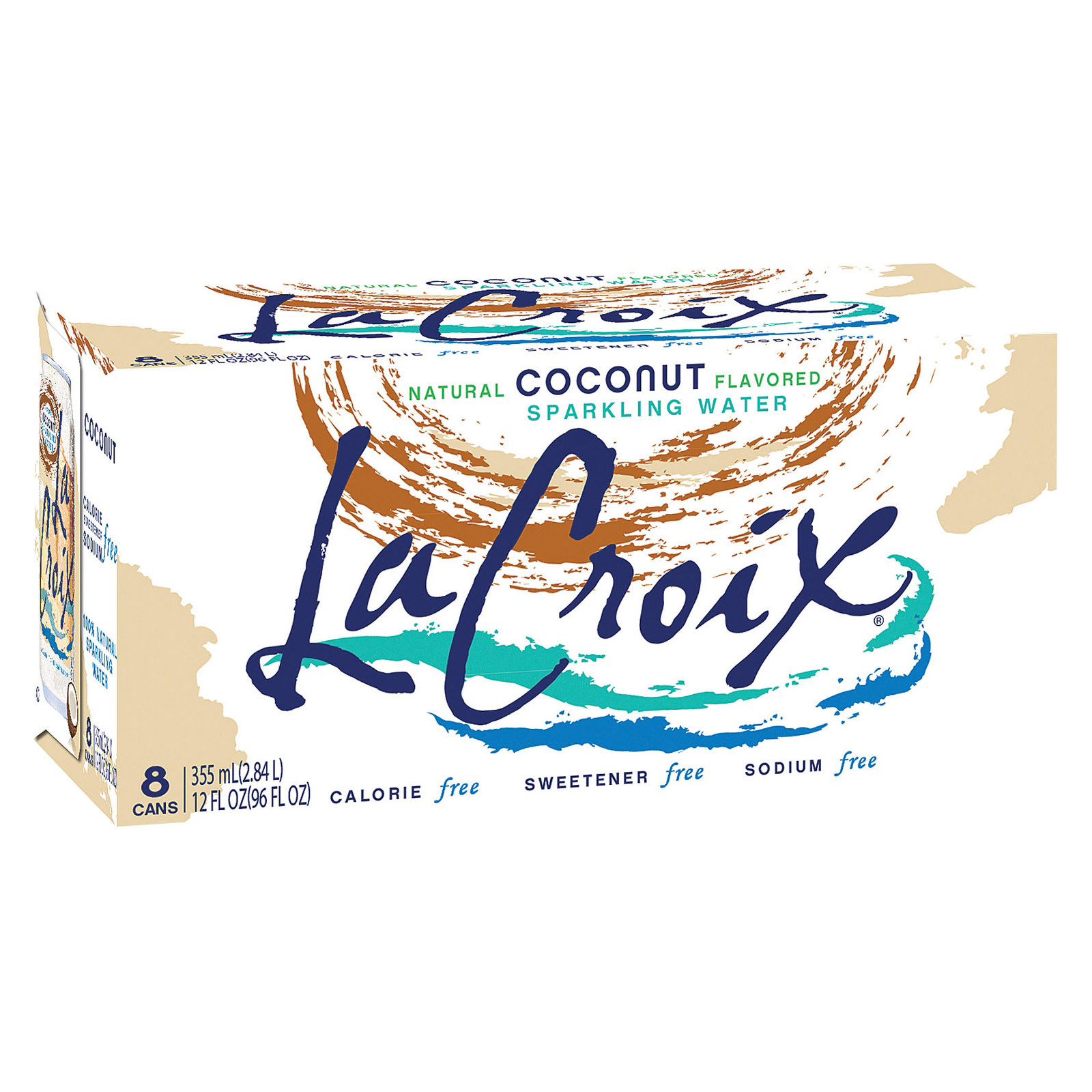 Lacroix Sparkling Water - Nicola - Case Of 3 - 8/12 Fl Oz