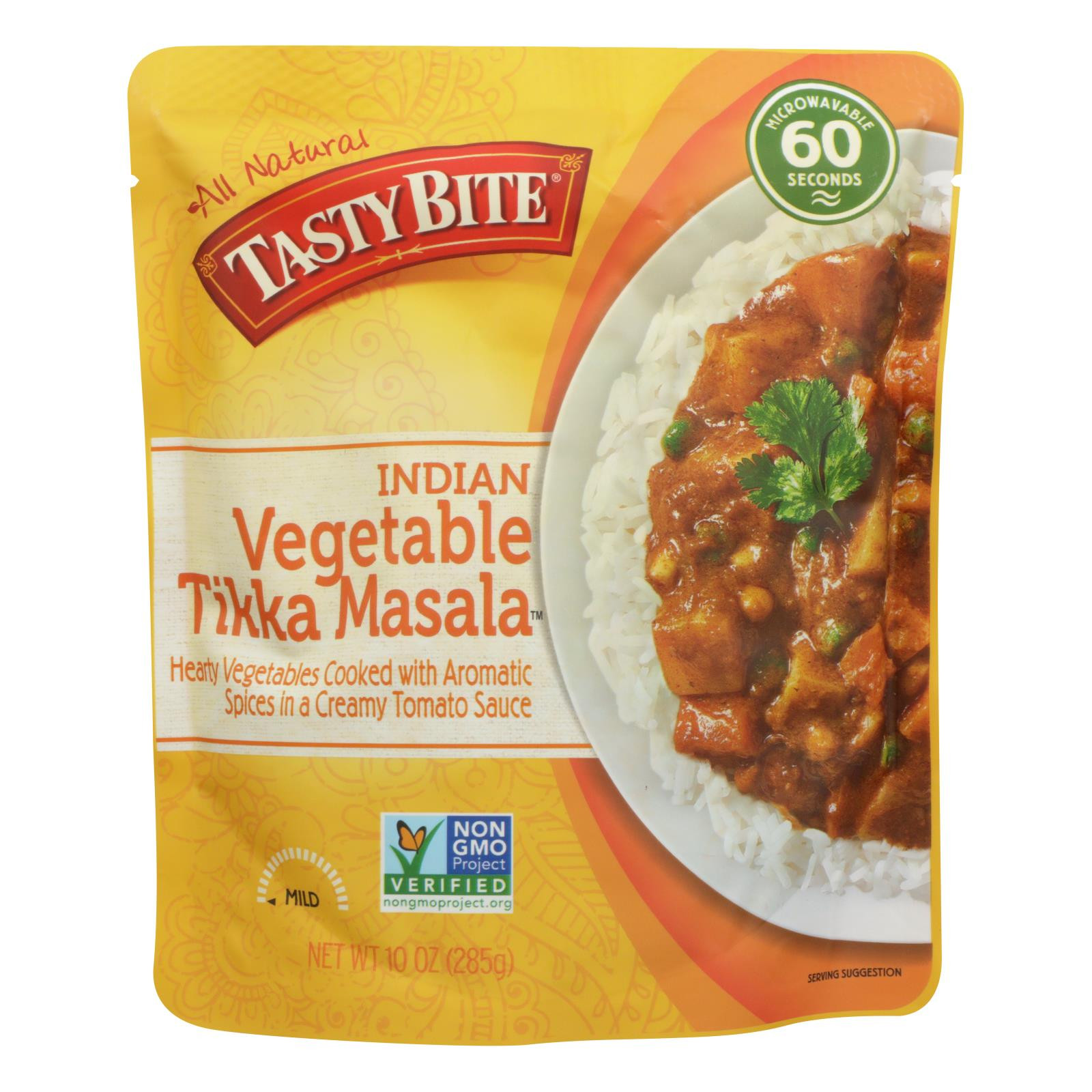 Tasty Bite Entree - Indian Cuisine - Vegetable Tikka Masala - 10 Oz ...