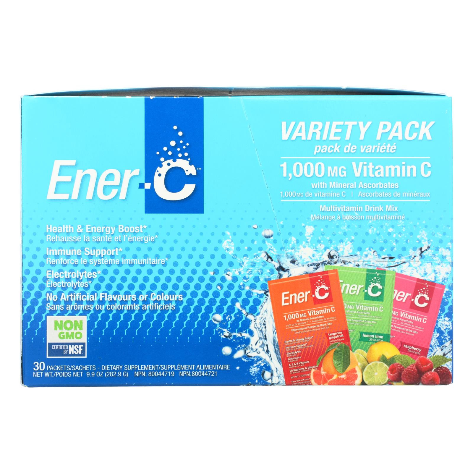 Ener-c Vitamin Drink Mix - Lemon Lime - 1000 Mg - 30 Packets