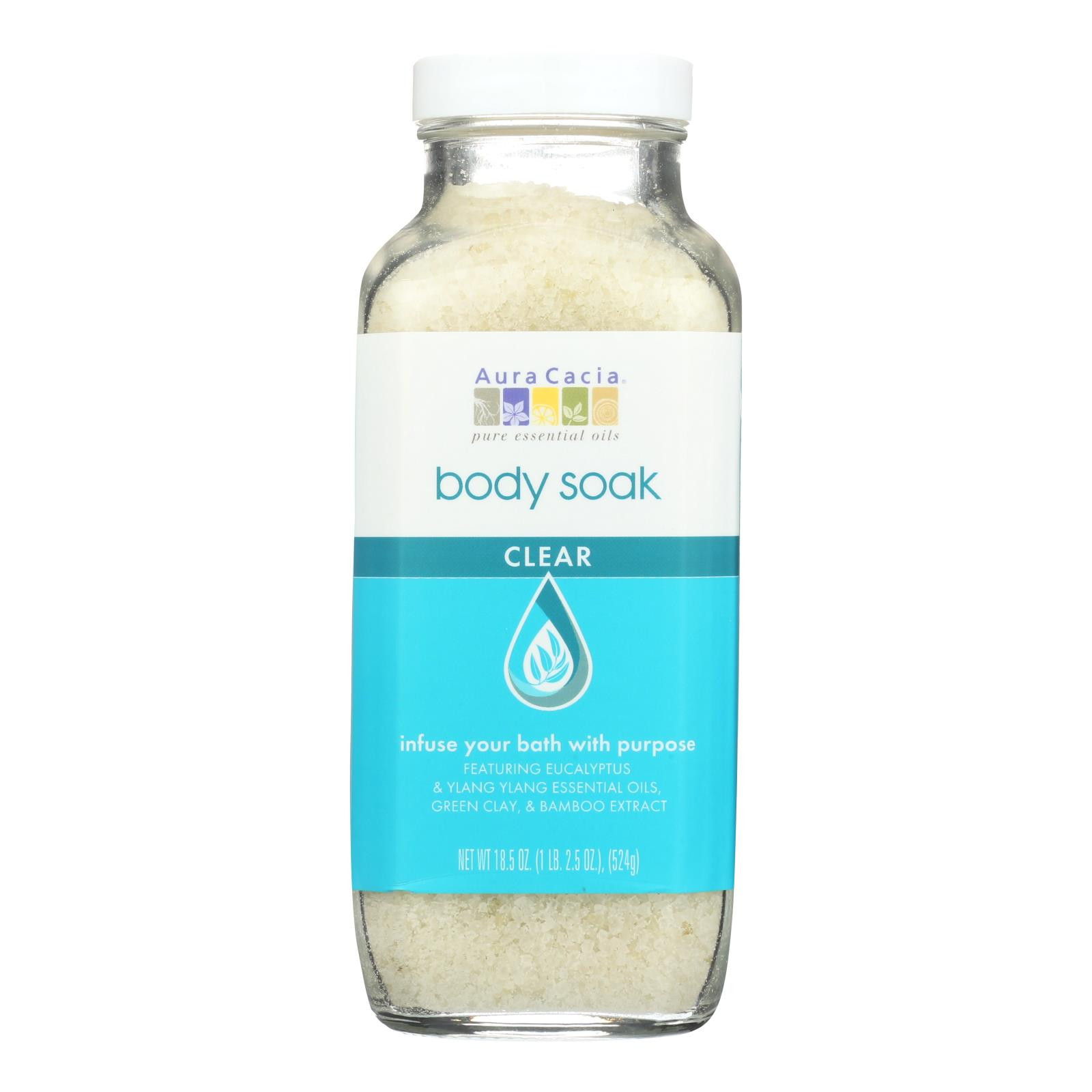Aura Cacia Body Soak - Soothe - 18.5 Oz - 1 Each