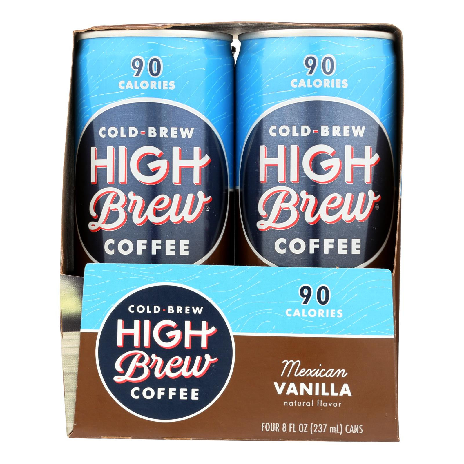 High Brew Coffee Coffee - Ready To Drink - Mexican Vanilla - 4/8 Oz ...