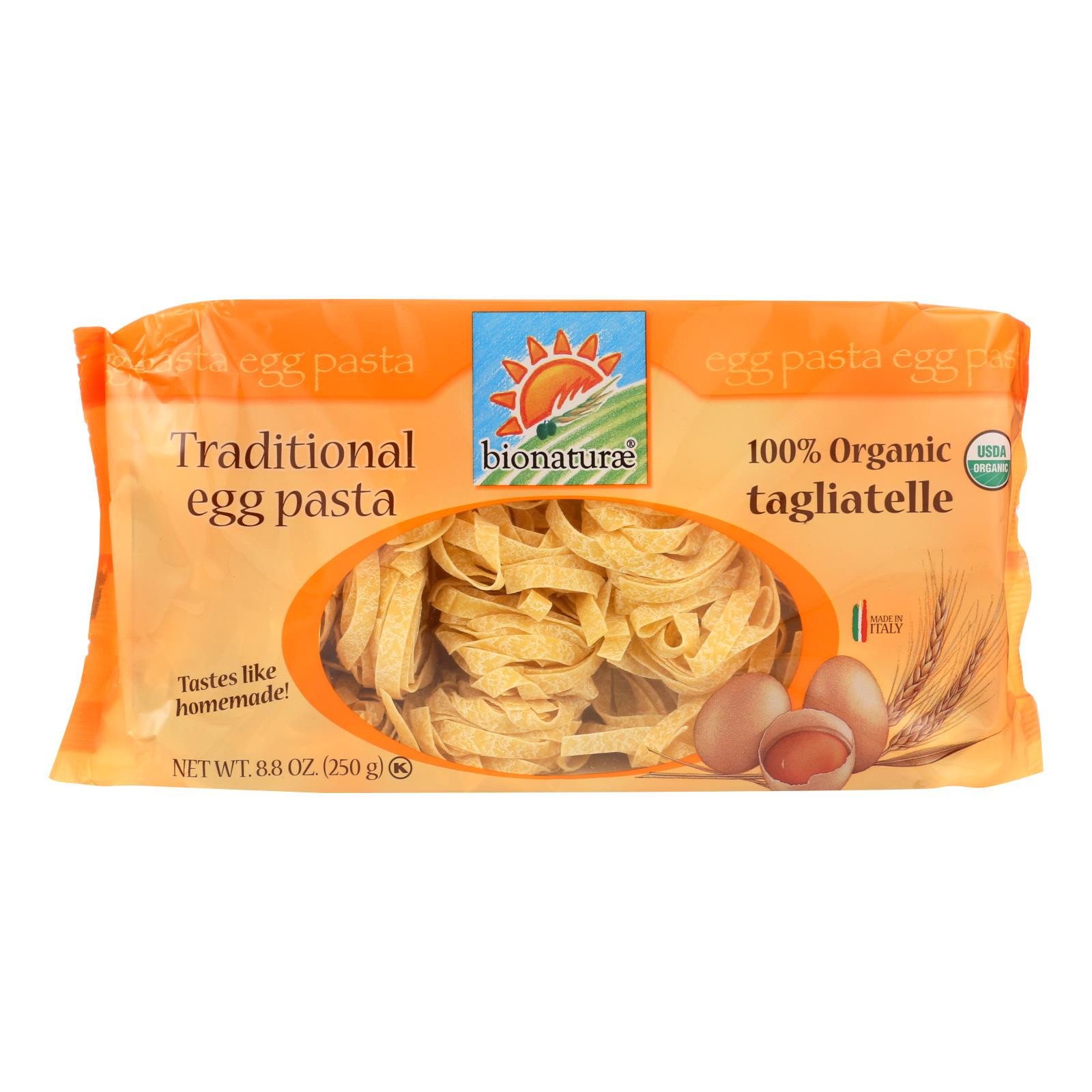 Bionaturae Pasta - Organic Durum Semolina Rigatoni - Case Of 12 - 16 Oz.