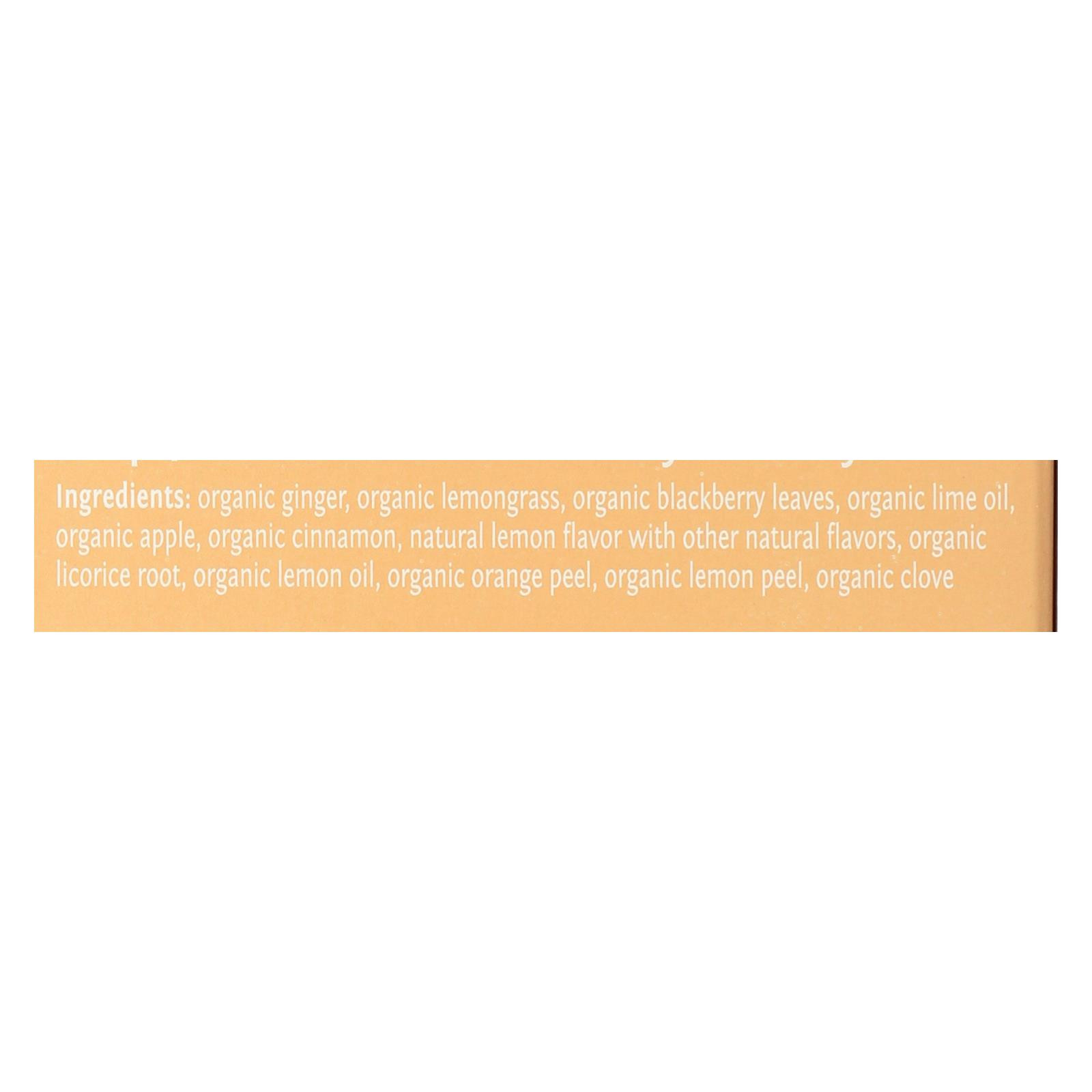 Bigelow Tea Herbal Tea - Plus Lemon Ginger - Case Of 6 - 18 Bag