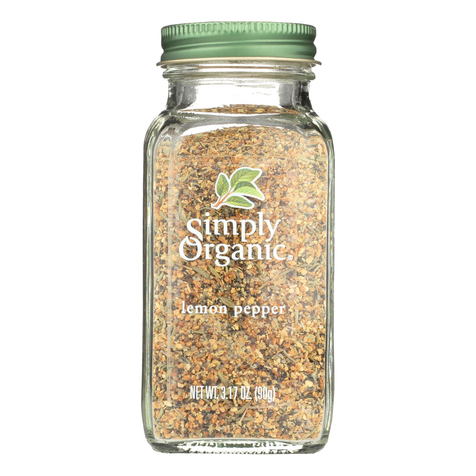 Simply Organic White Pepper - Case Of 6 - 2.86 Oz.