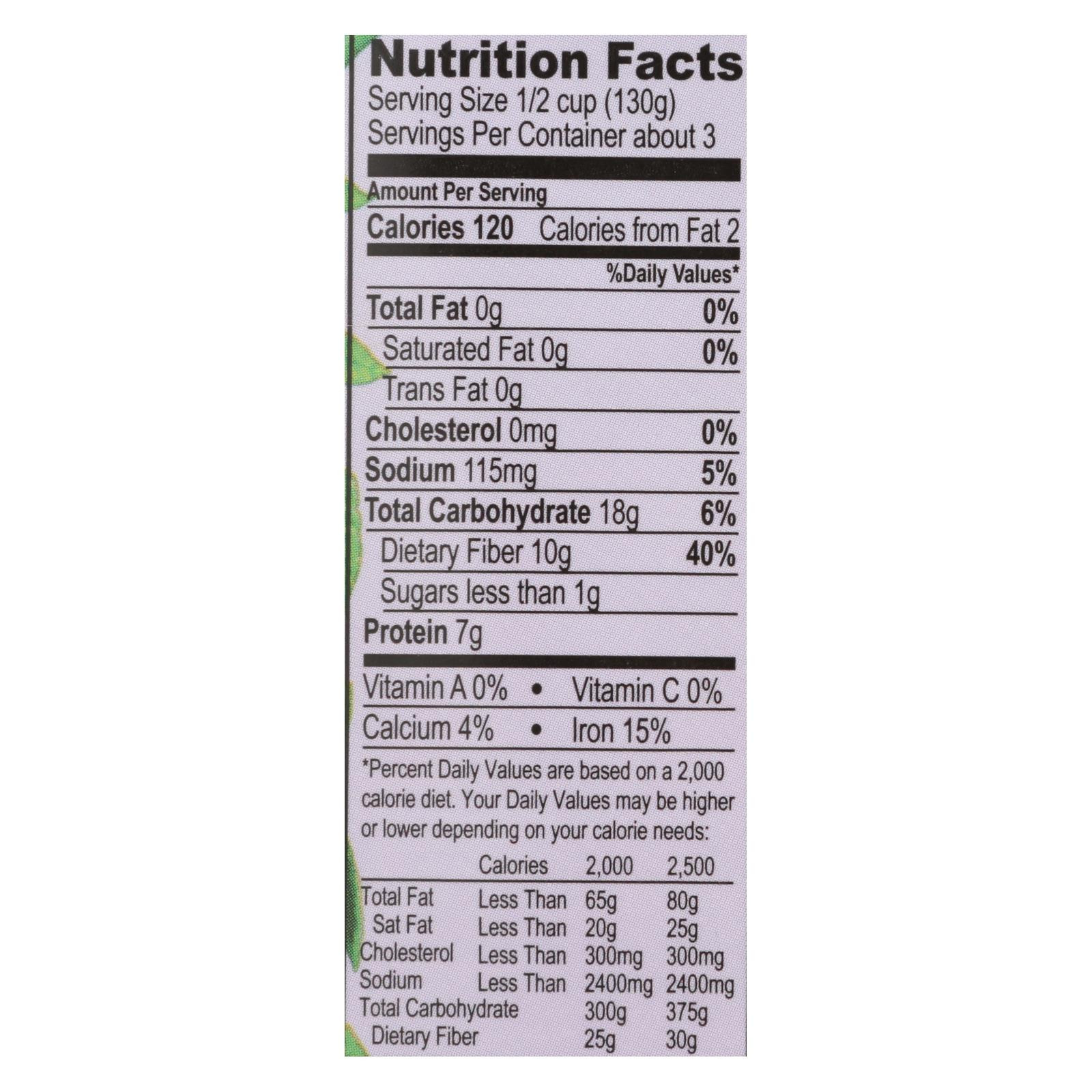 Jack's Quality Organic Red Kidney Beans - Low Sodium - Case Of 8 - 13.4 Oz