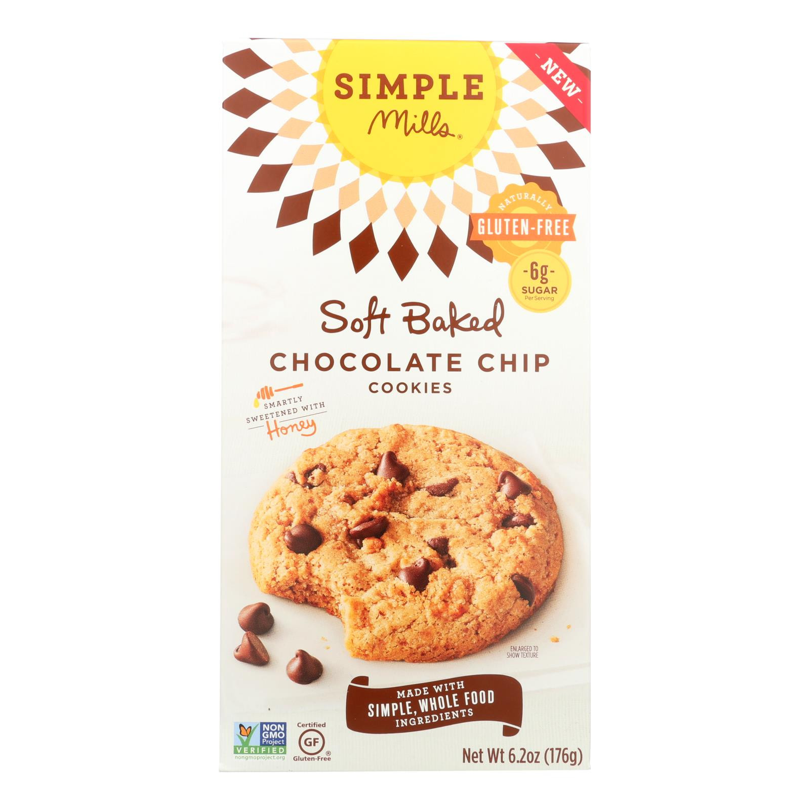 Simple Mills Cookies - Crunchy Toasted Pecan - Case Of 6 - 5.5 Oz