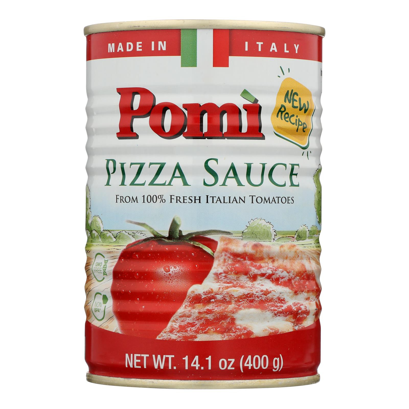 Pomi Organic Strained Tomatoes - Case Of 12 - 26.46 Oz