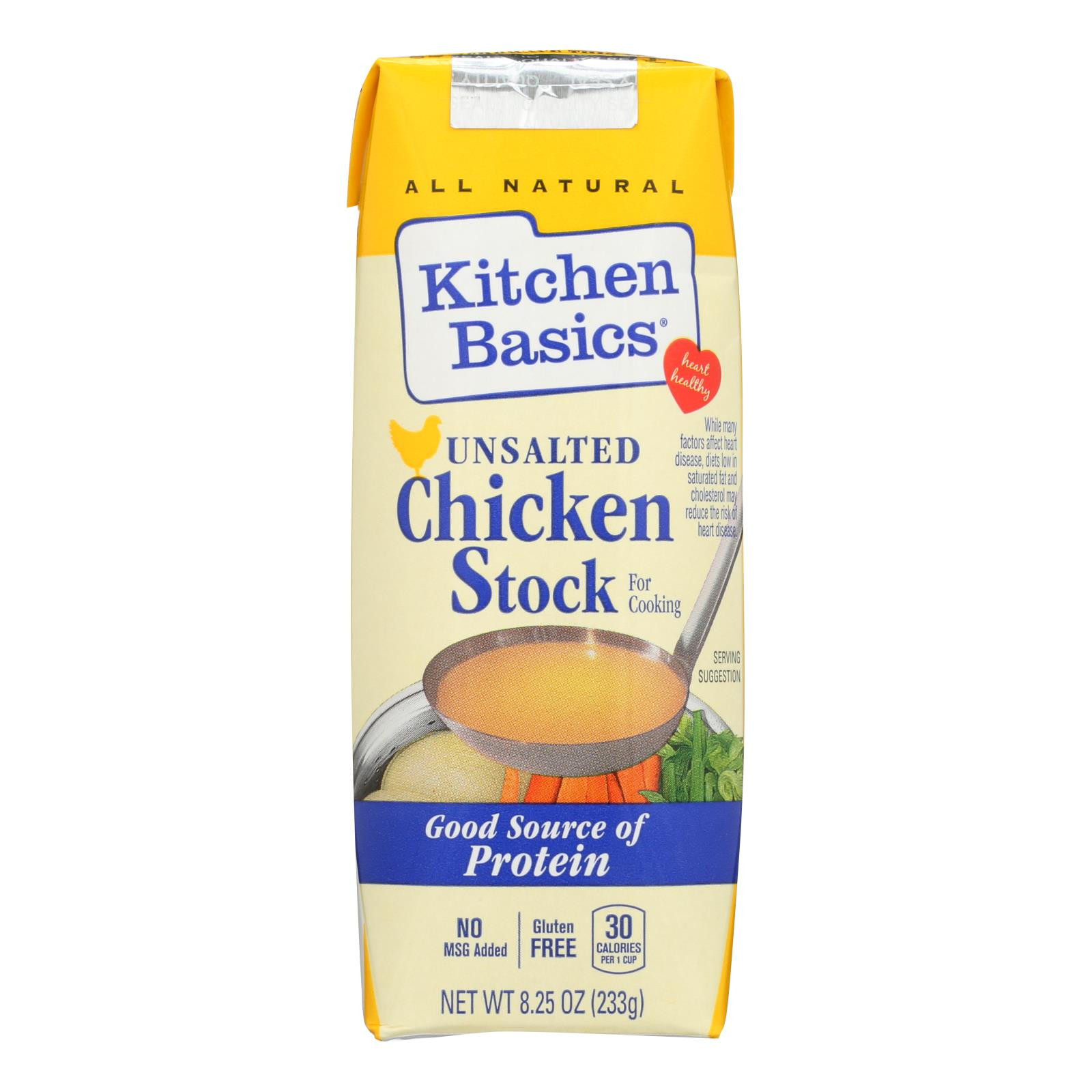 Kitchen Basics Chicken Stock - Case Of 12 - 8.25 Fl Oz.