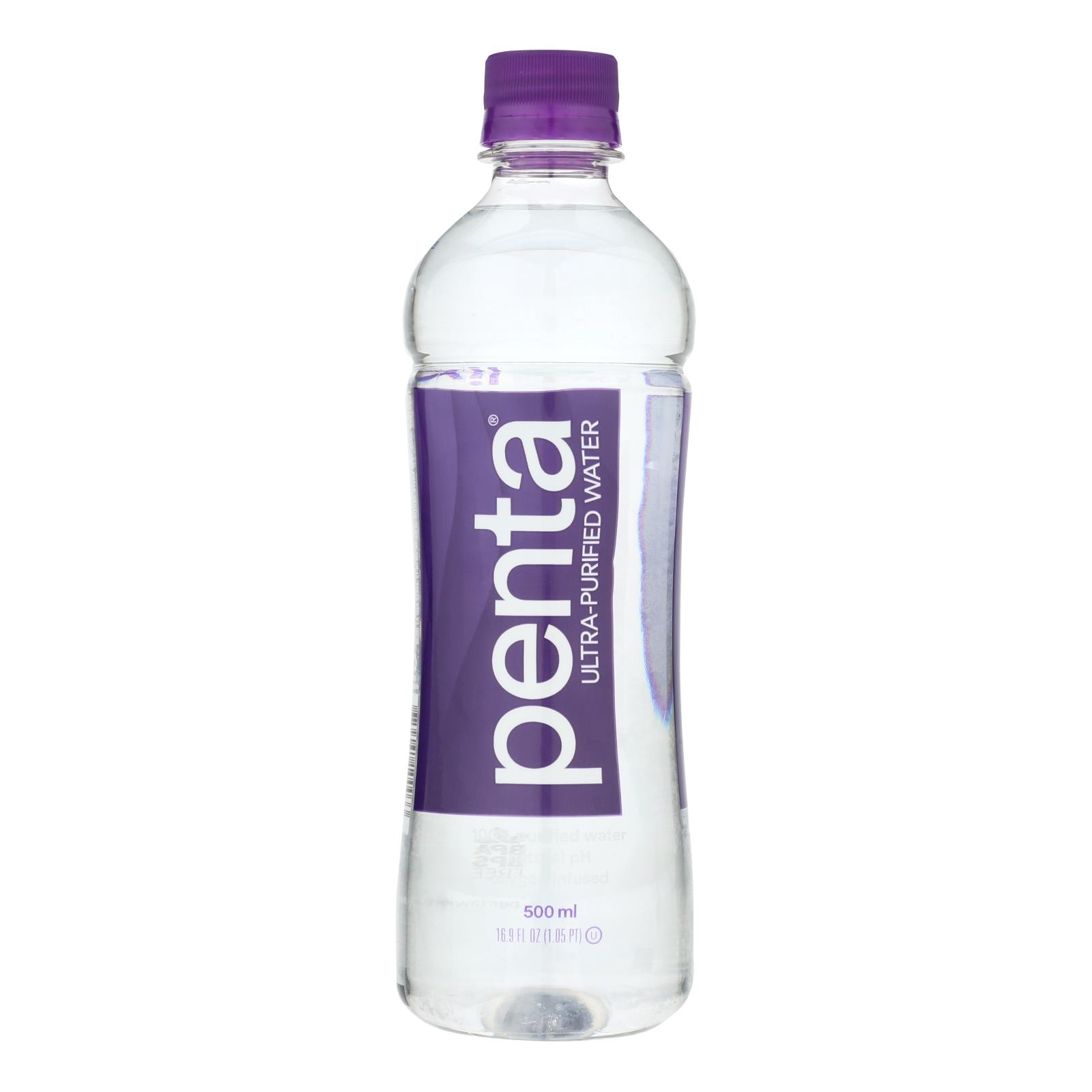 Penta Purified Water Ultra Purified Water - Case Of 360 - 33.8 Fl Oz.