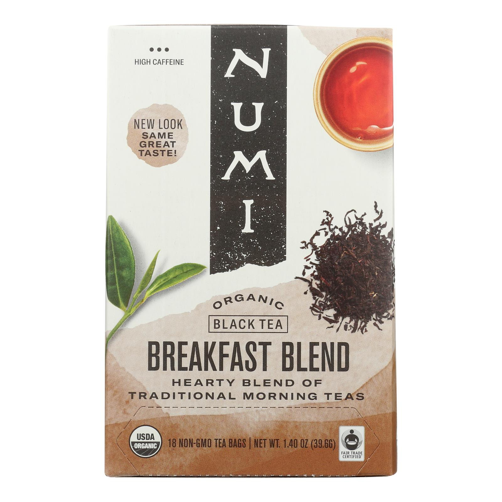 Numi Tea Toasted Rice Green Tea - Organic - Case Of 6 - 18 Bags