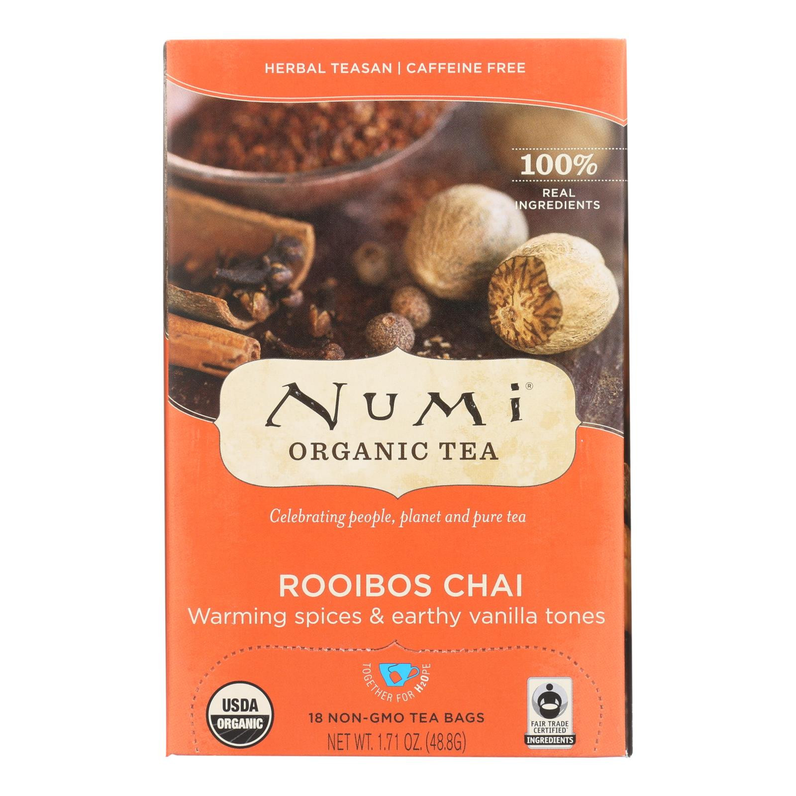 Numi Tea Golden Chai Black Tea - 18 Bags