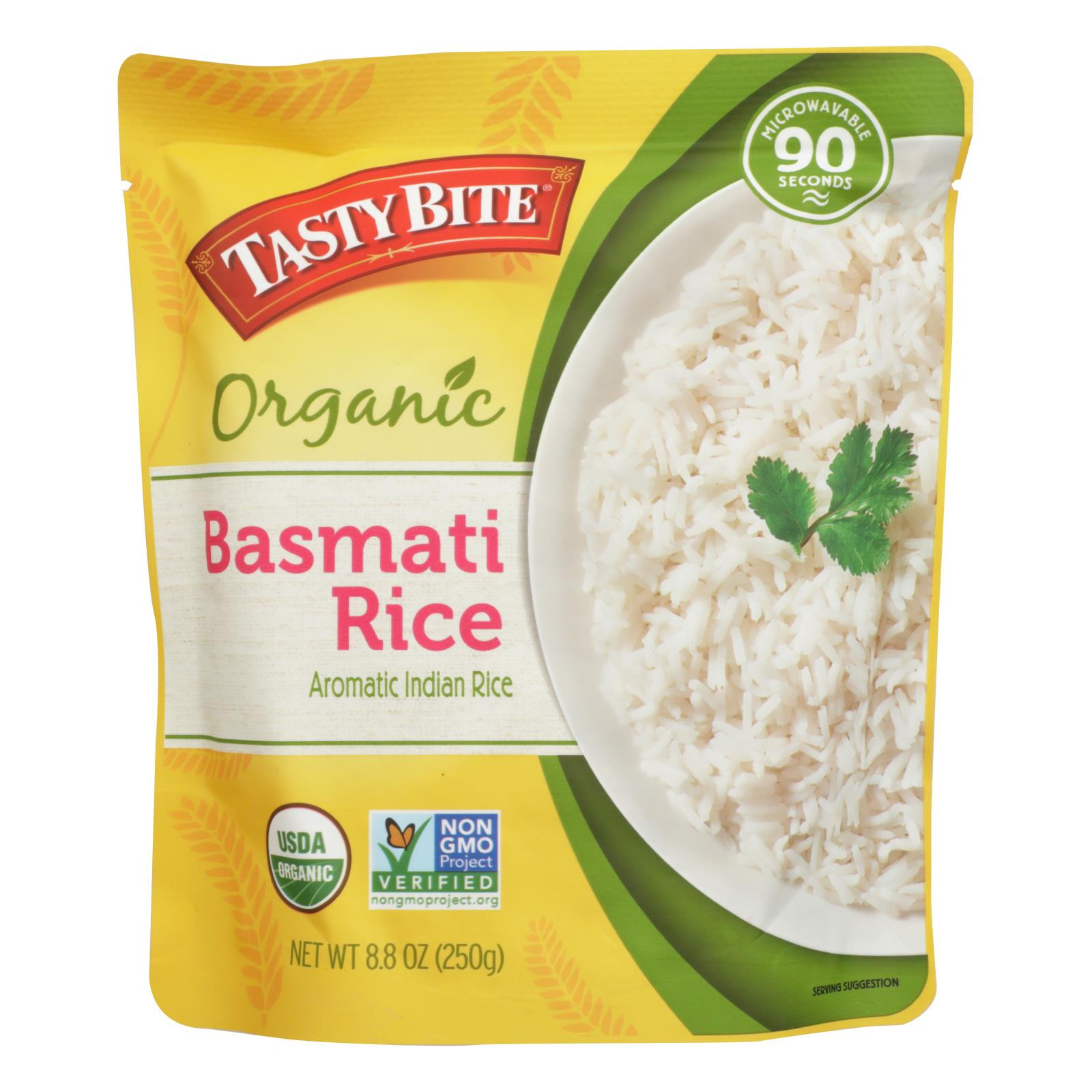 Tasty Bite Rice - Garlic Brown - 8.8 Oz - Case Of 6