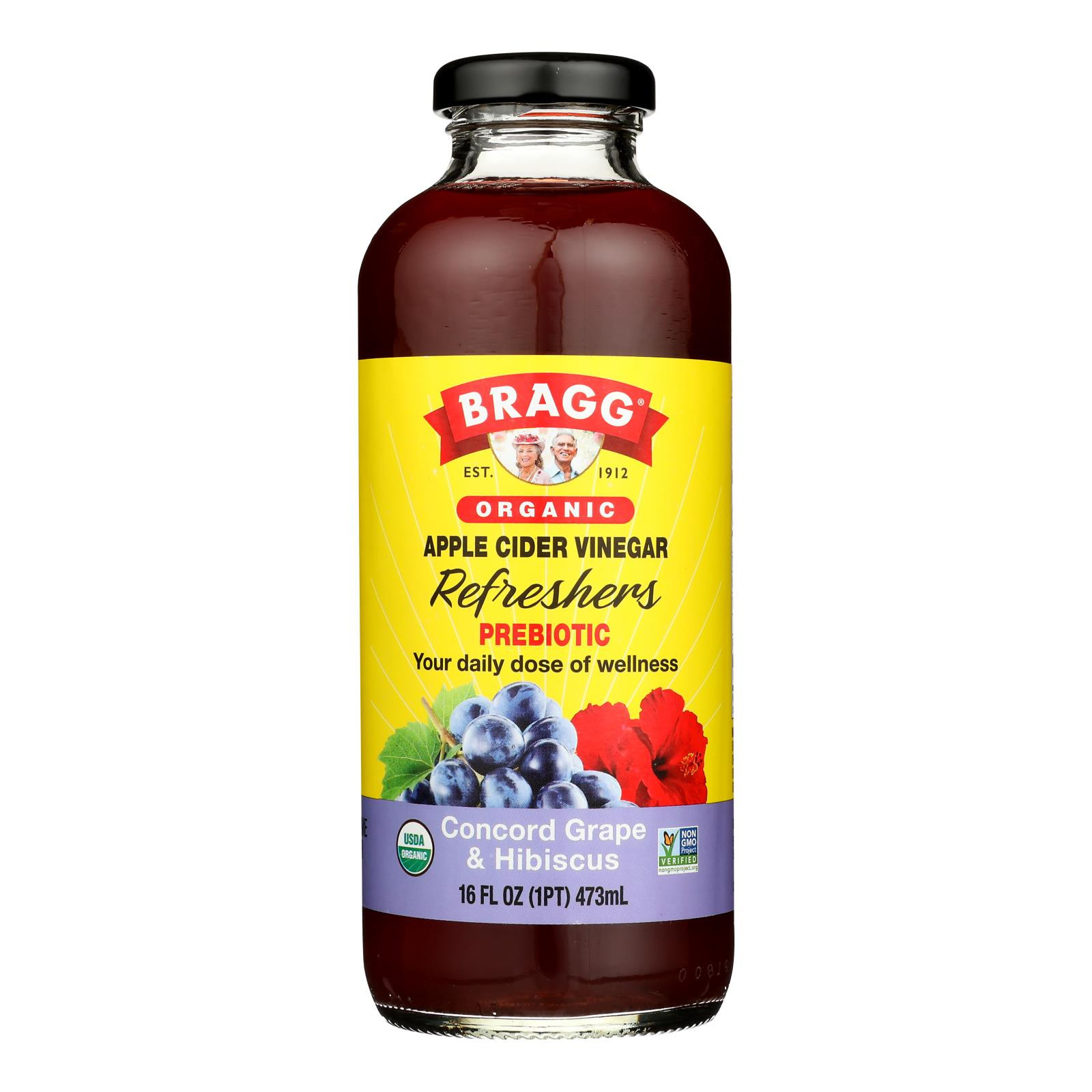 Bragg Apple Cider Vinegar - Organic - Raw - Unfiltered - 16 Oz - Case Of 12