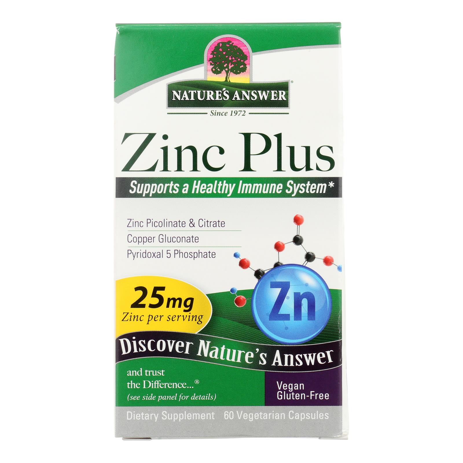 Nature's Answer White Willow With Feverfew - 60 Vcaps