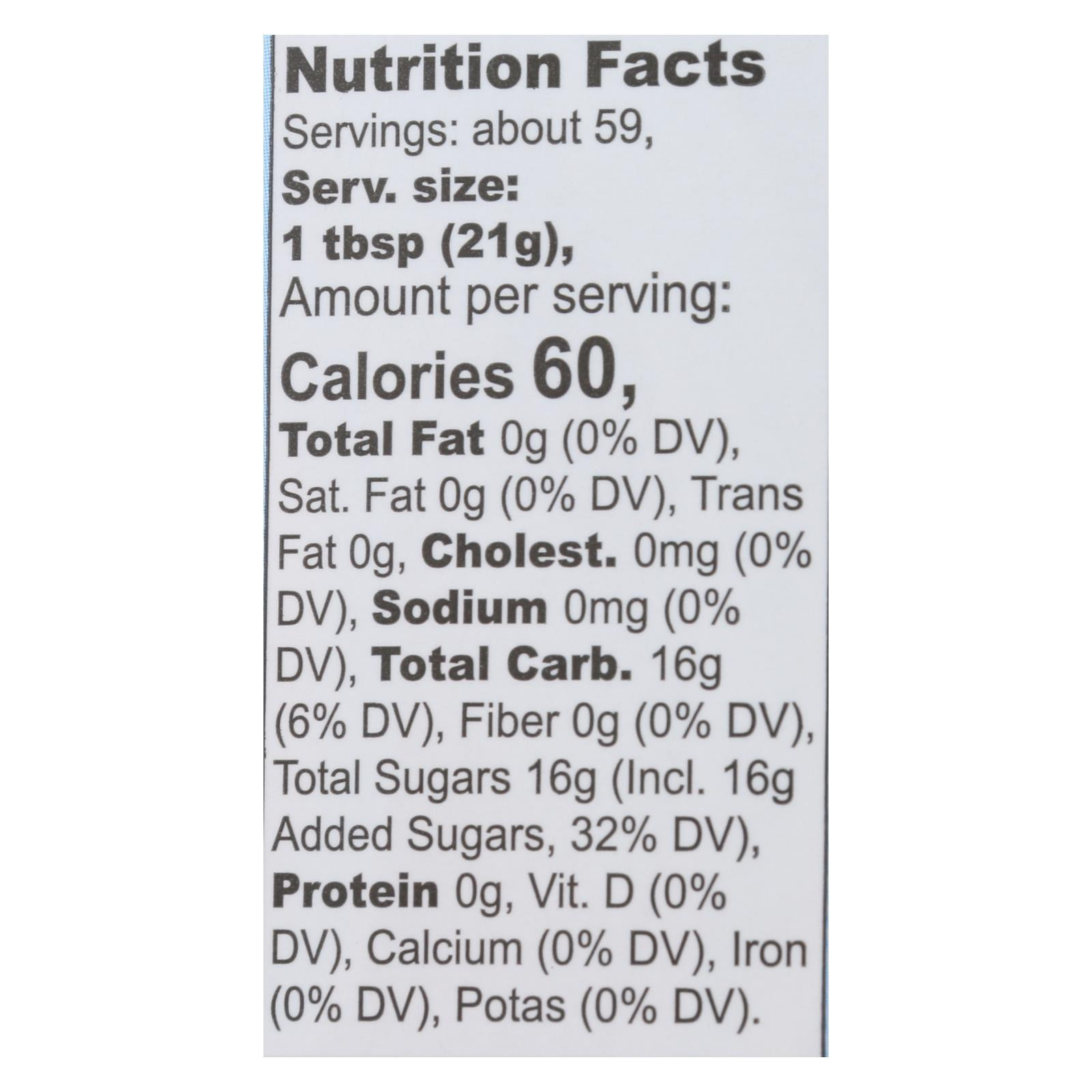 Wholesome Sweeteners Blue Agave - Liquid Sweetener - Case Of 6 - 44 Oz.