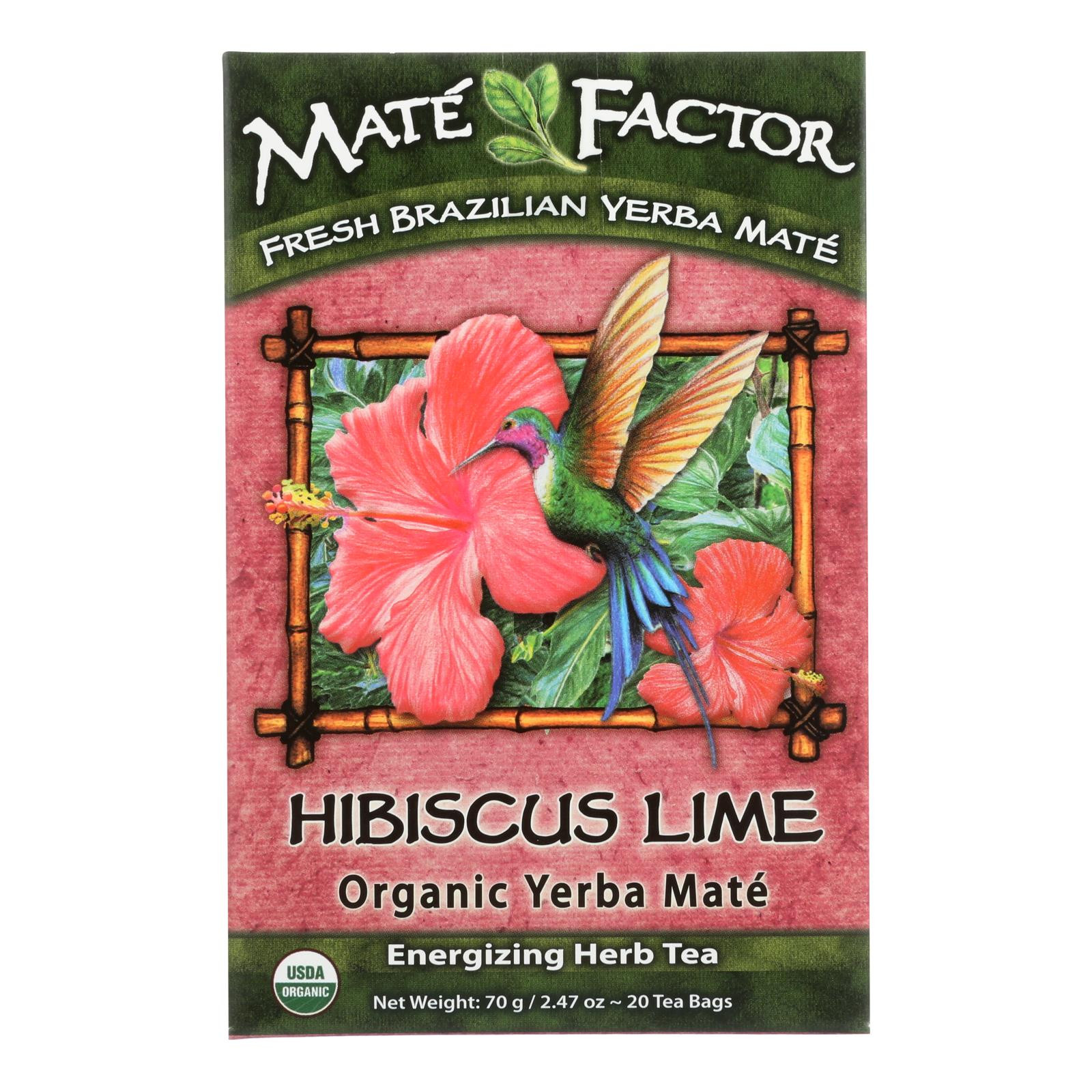 Ecoteas Organic Loose Yerba Mate - Traditional Cut - Case Of 6 - 1 Lb.