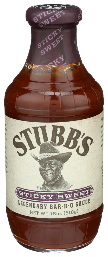 Stubb's Bbq Sauce - Spicy - Case Of 6 - 18 Oz.
