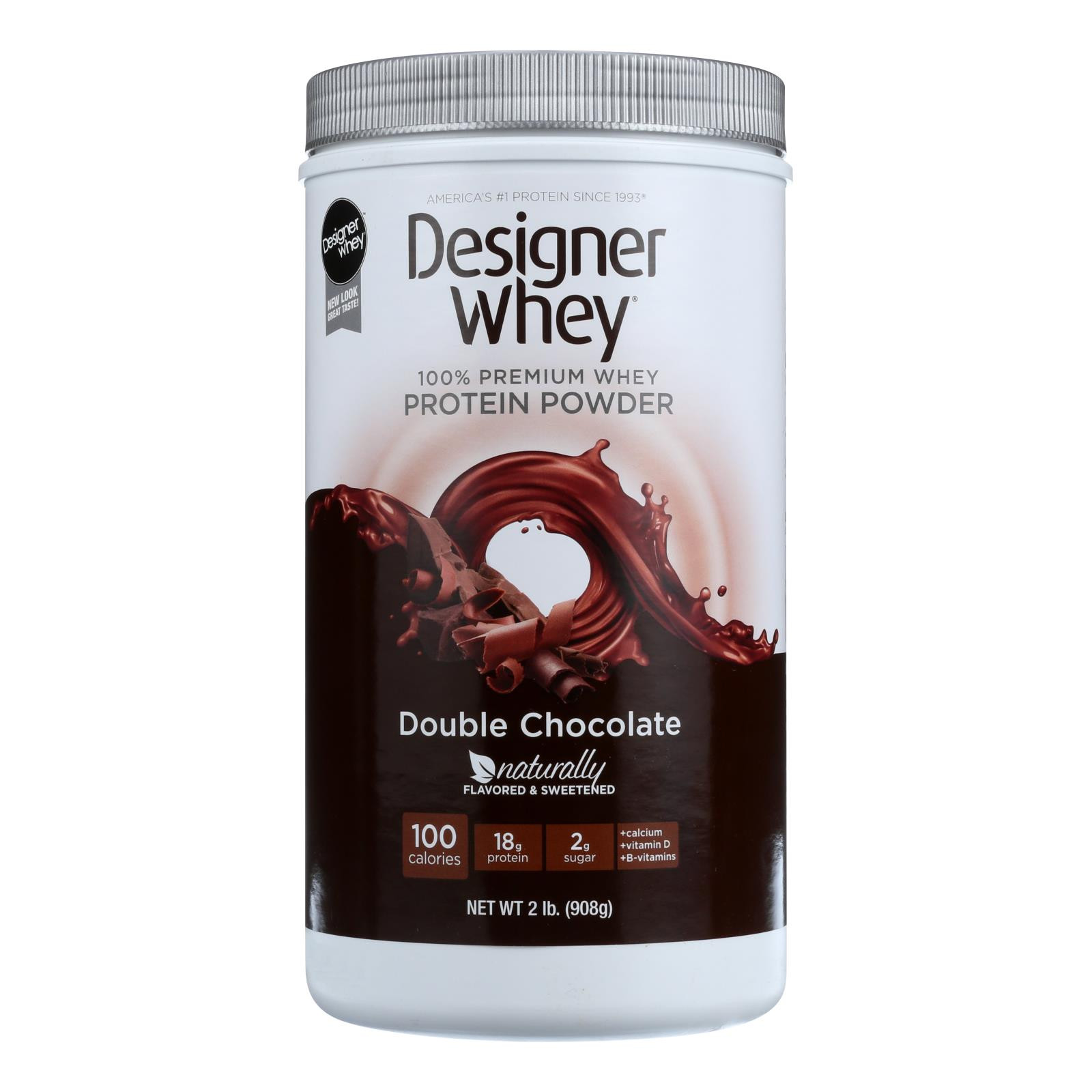 Designer Whey Protein Powder Chocolate - 2 Lbs