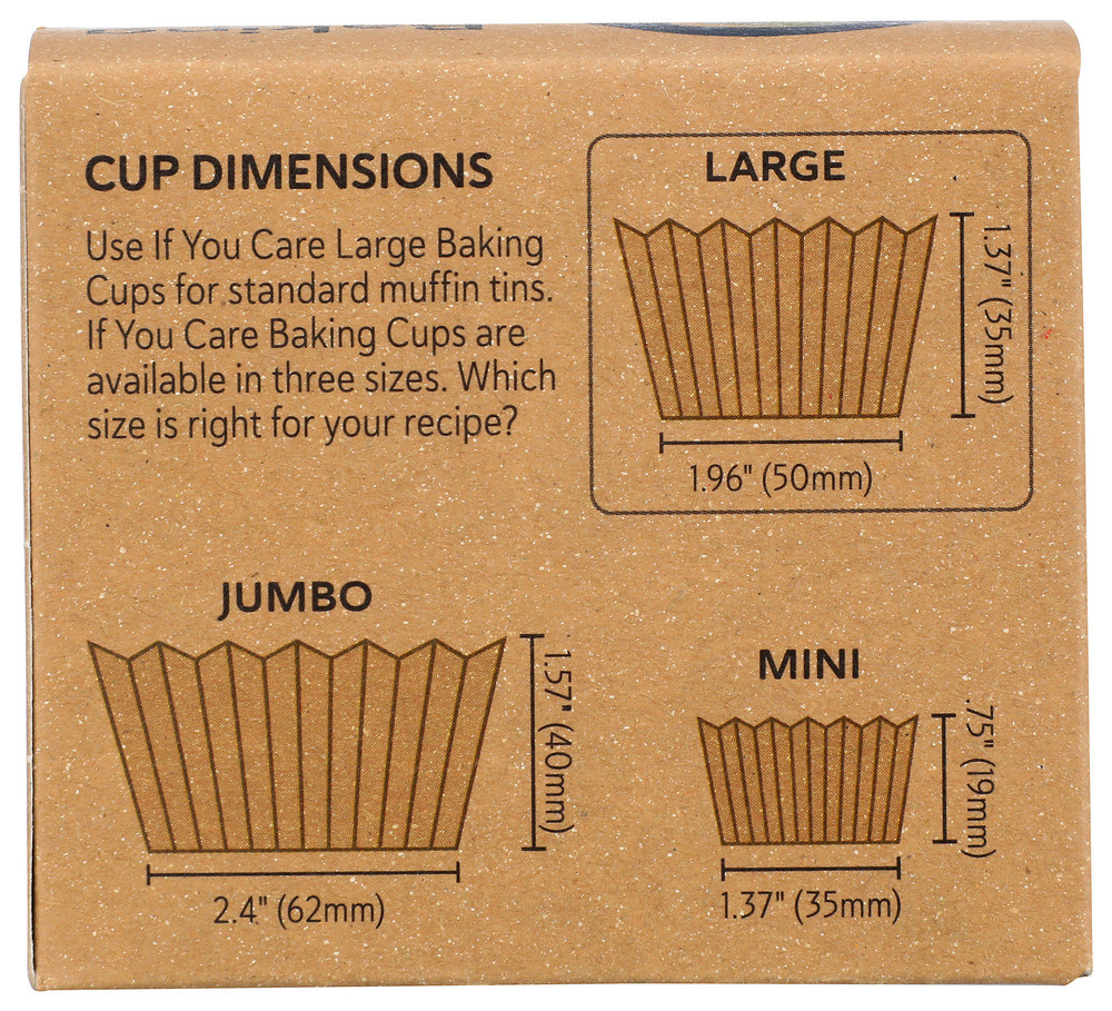 If You Care Baking Cups - Mini Cup - Case Of 24 - 90 Count