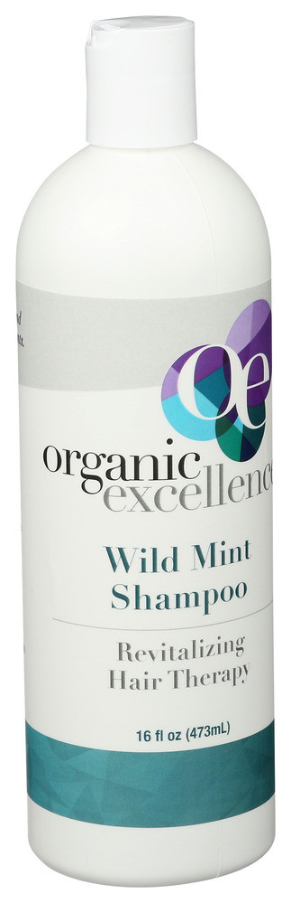 Organic Excellence Wild Mint Shampoo - 16 Oz