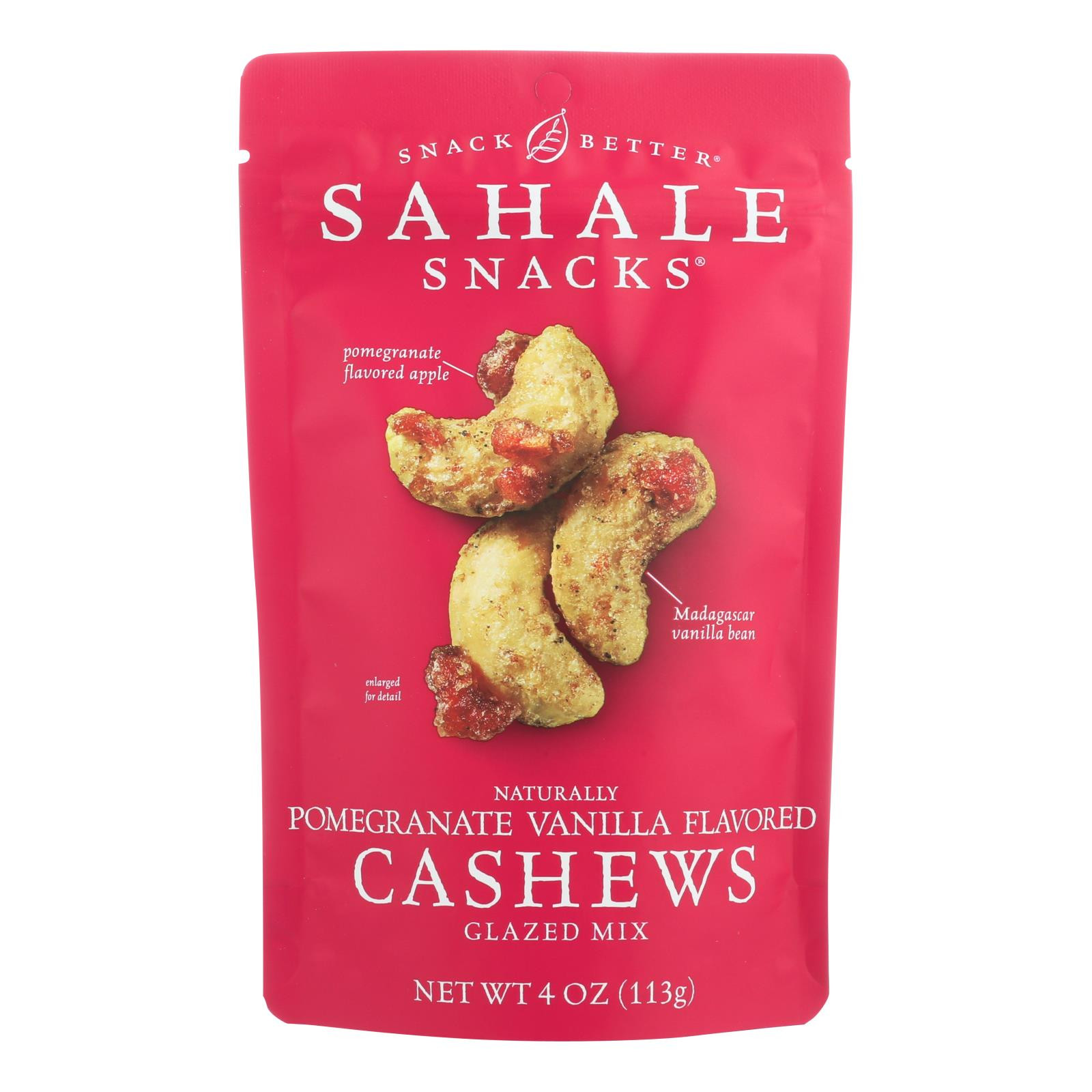 Sahale Snacks Glazed Nuts - Balsamic Almonds - Case Of 6 - 4 Oz.
