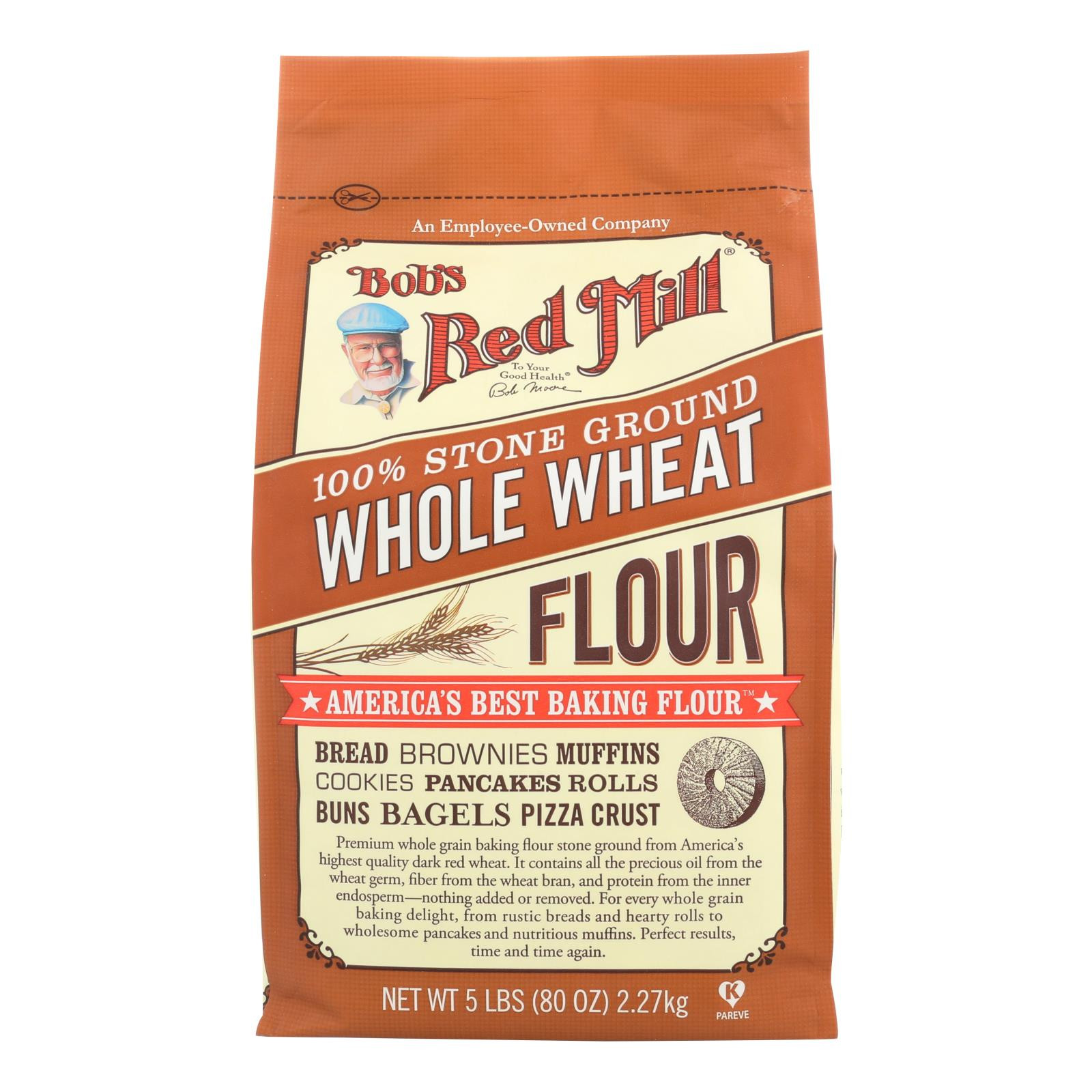 Bob's Red Mill Artisan Bread Flour - 5 Lb - Case Of 4