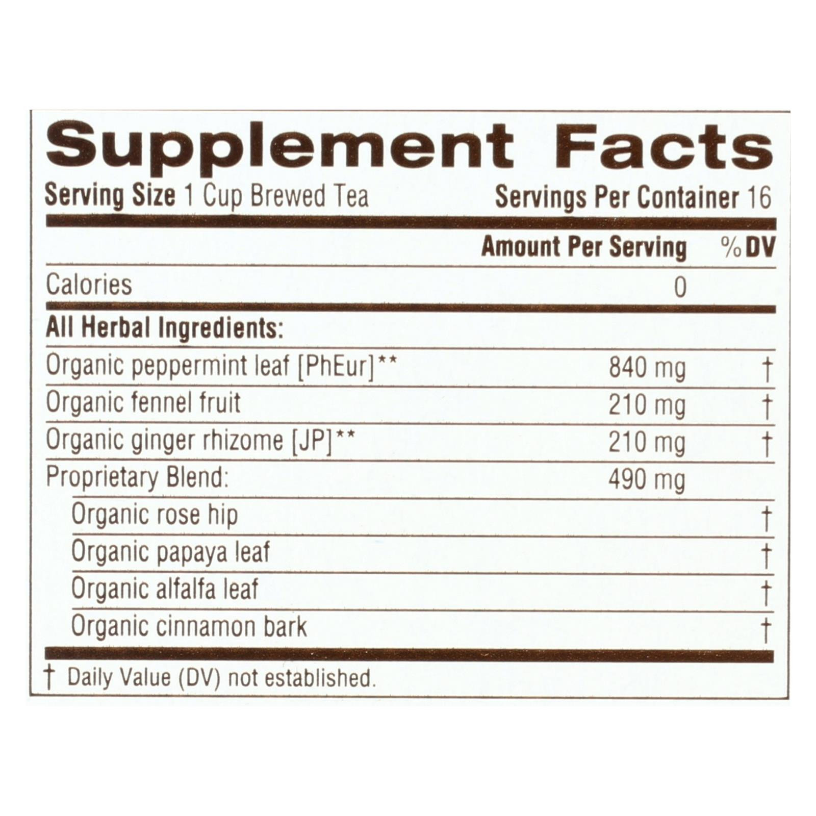 Traditional Medicinals Gypsy Cold Care Herbal Tea - 16 Tea Bags - Case Of 6