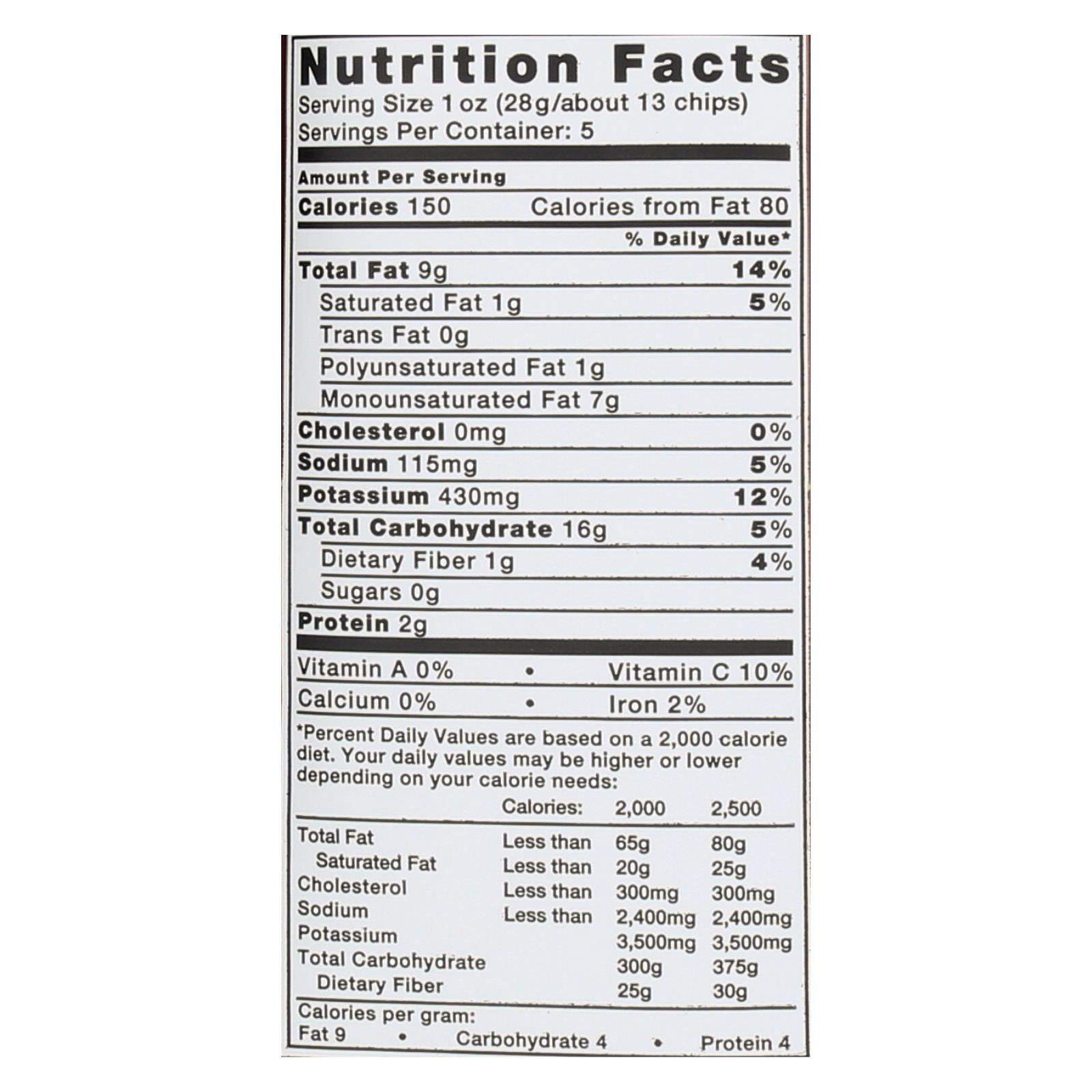 Kettle Brand Potato Chips - Sea Salt And Vinegar - 1.5 Oz - Case Of 24
