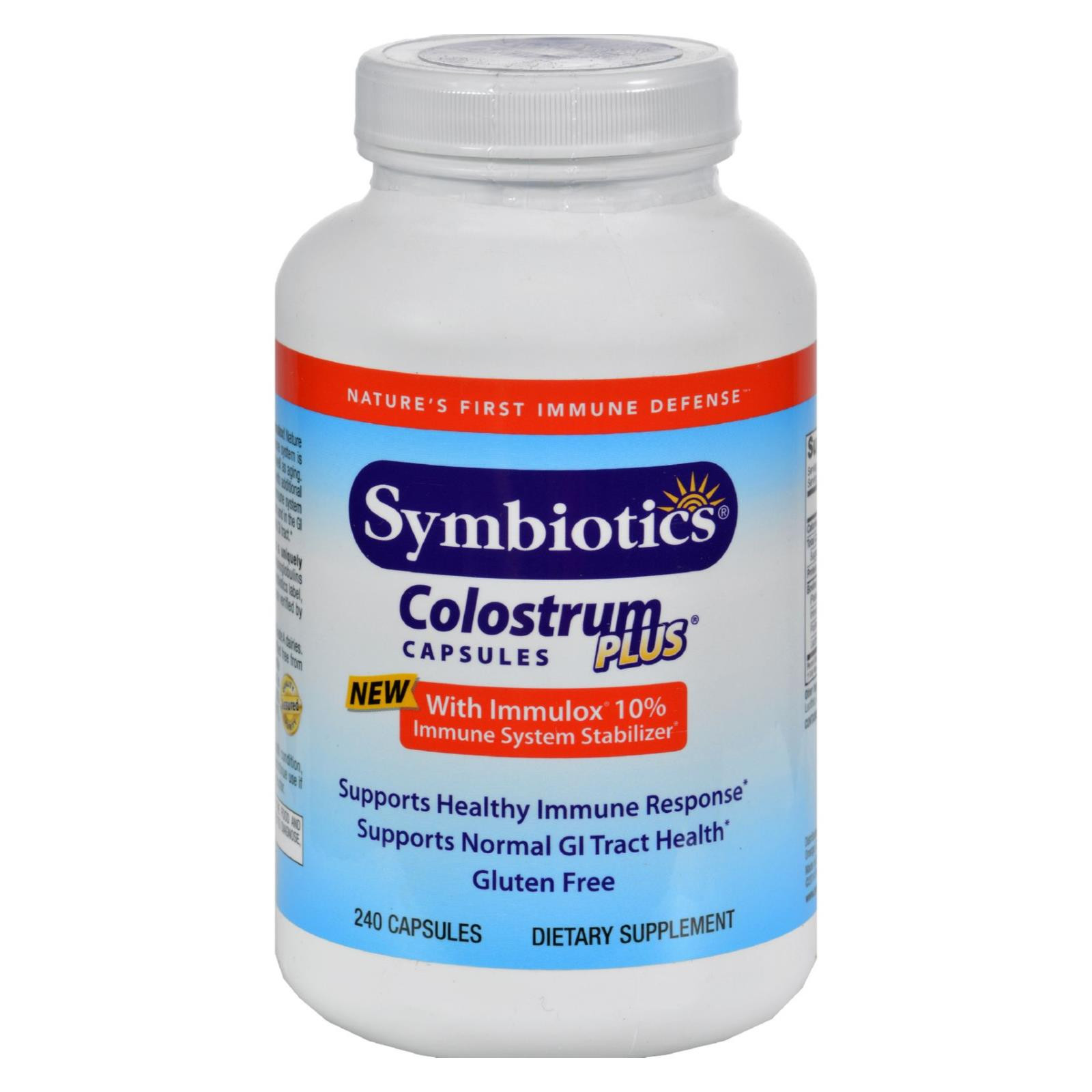 Symbiotics Colostrum Plus - 60 Capsules