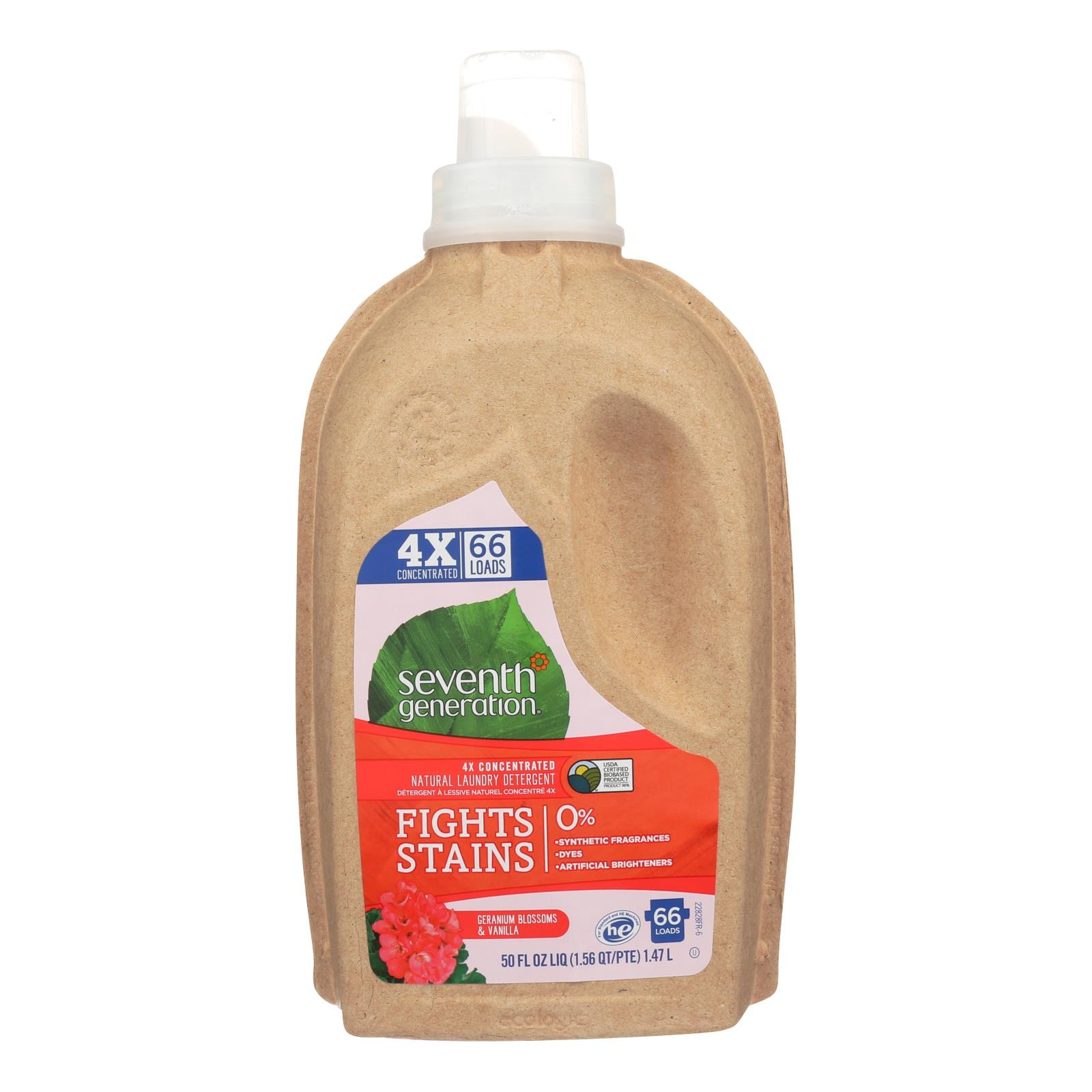 Seventh Generation Natural 4x Concentrated Laundry Detergent - Free And ...