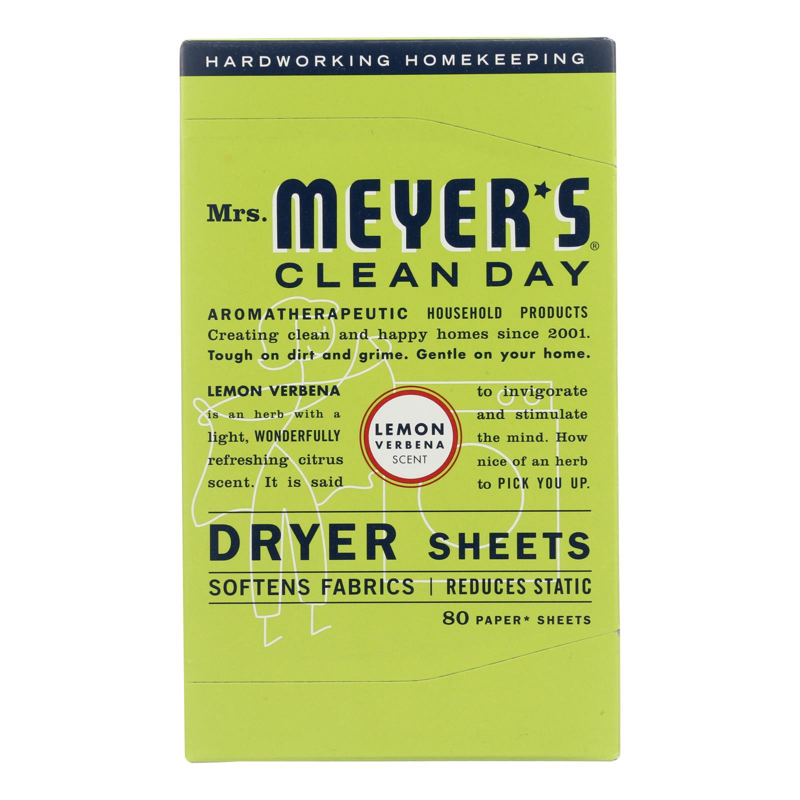 Better Life Dryer Sheets - Lavender & Grapefruit - Case Of 6 - 80 Count