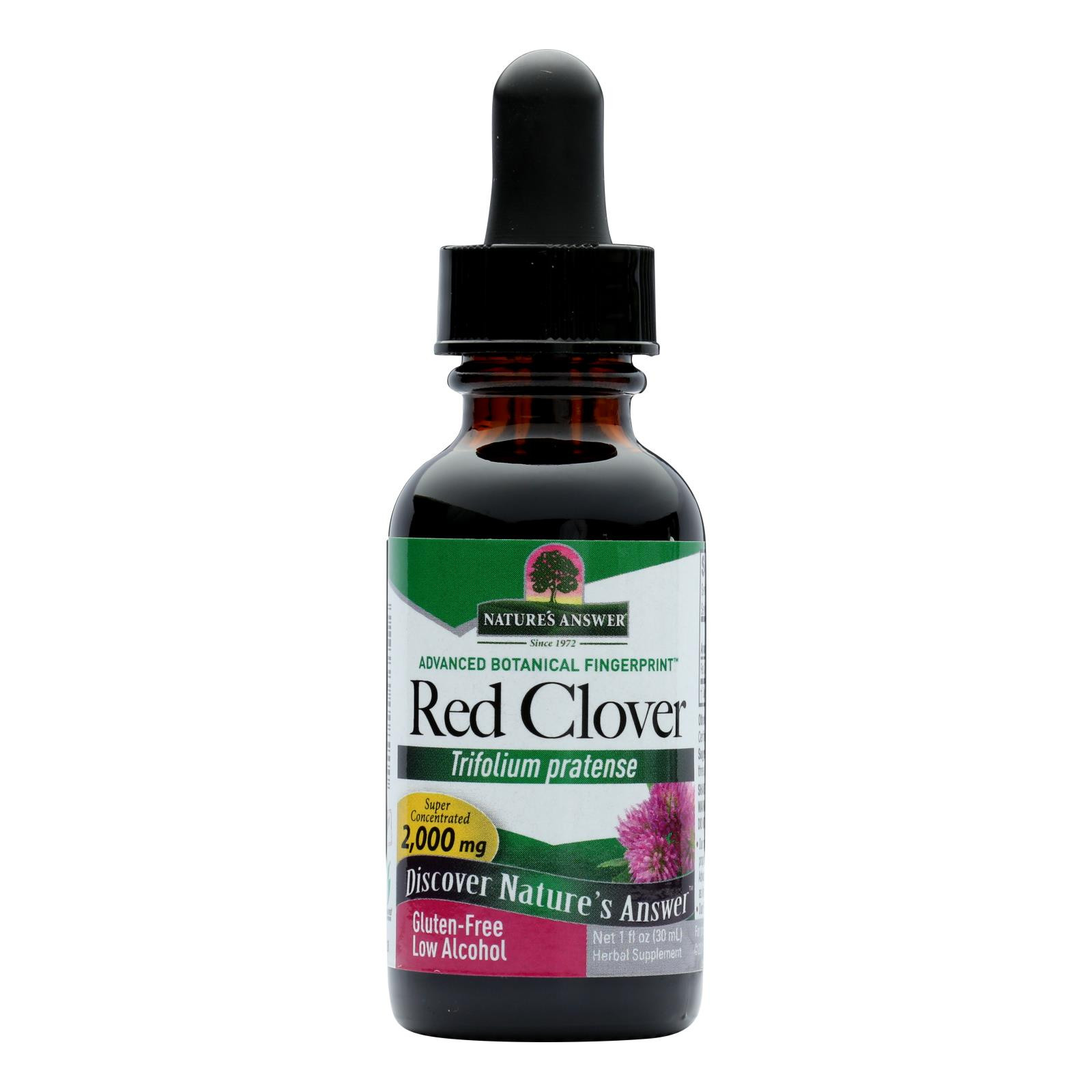 Nature's Answer Red Clover Tops - 90 Caps