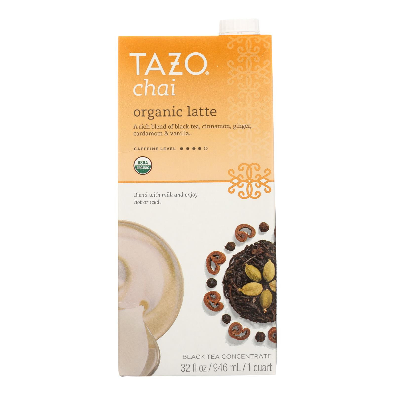 Tazo Tea Chai Concentrate - Case Of 6 - 32 Fl Oz
