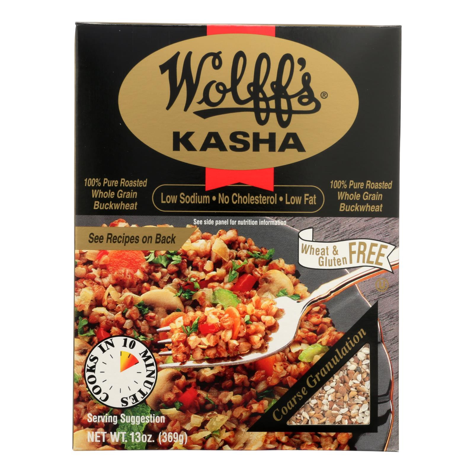 Wolff's Kasha Whole - Case Of 6 - 13 Oz.