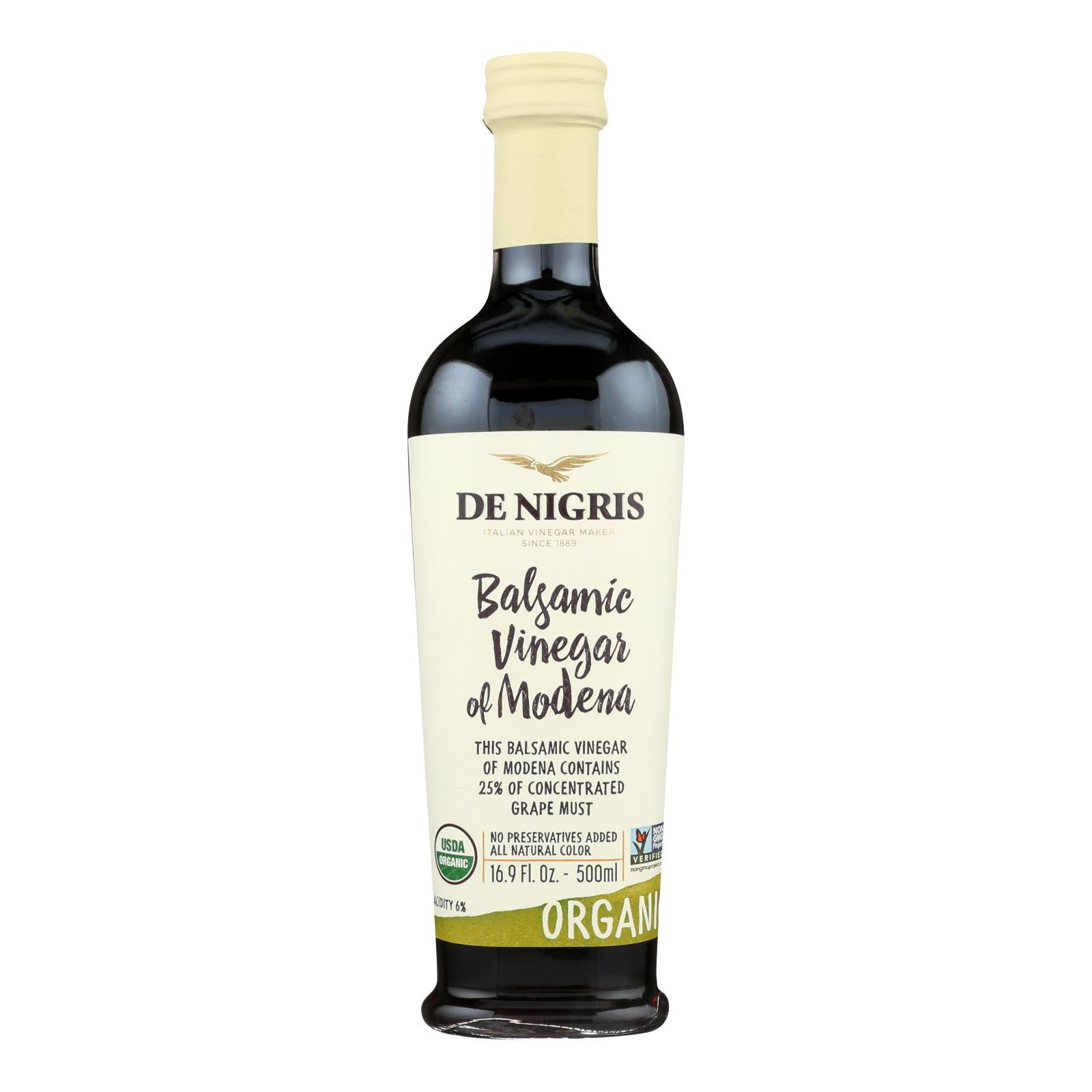 Modenaceti Balsamic Vinegar Of Modena - Case Of 6 - 16.9 Fl Oz.