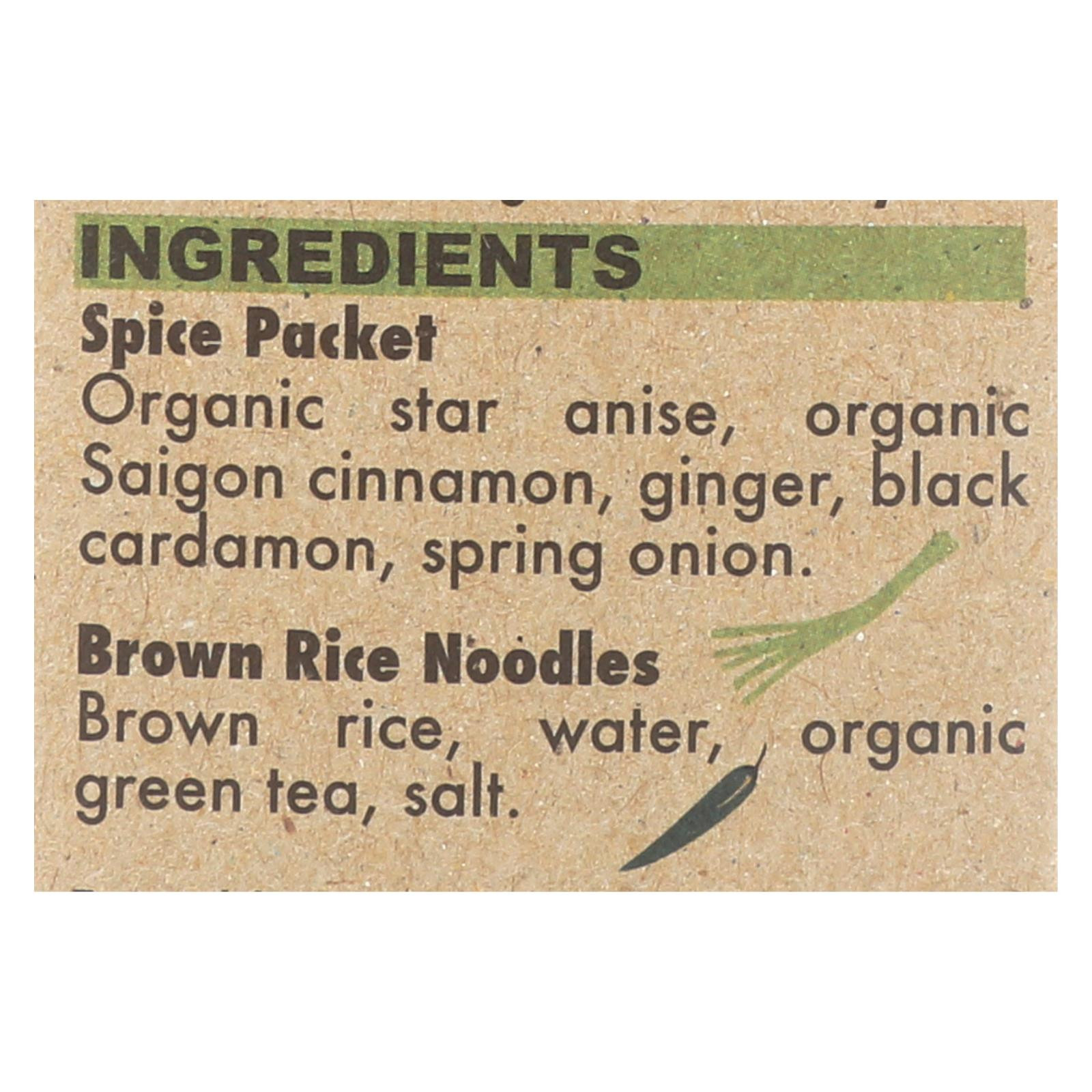 Star Anise Foods Noodles - Brown Rice - Vietnamese - With Seaweed - 8.6 ...