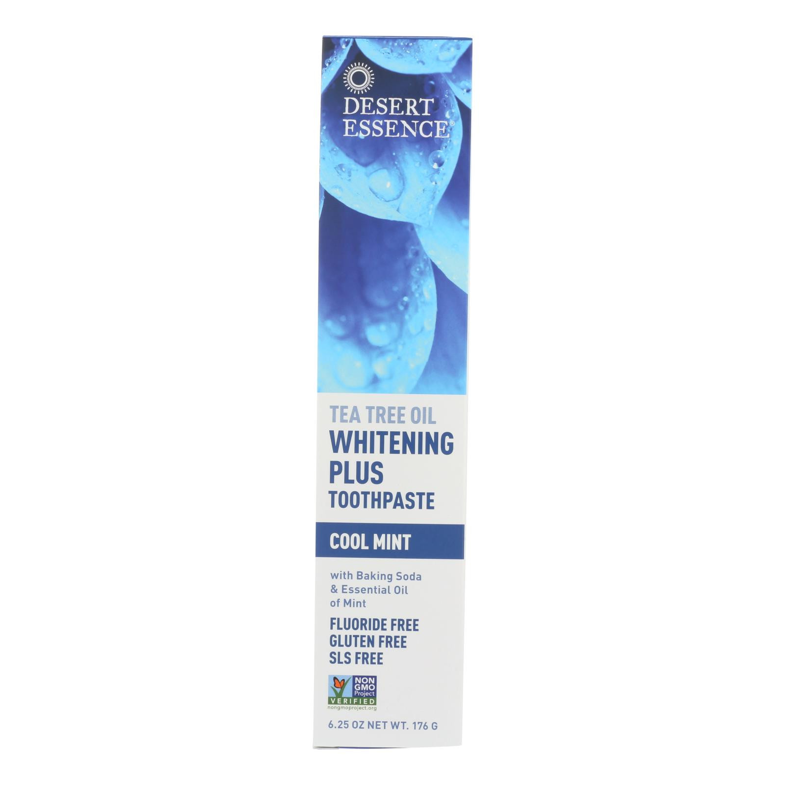 Desert Essence Natural Tea Tree Oil Toothpaste Fennel - 6.4 Oz