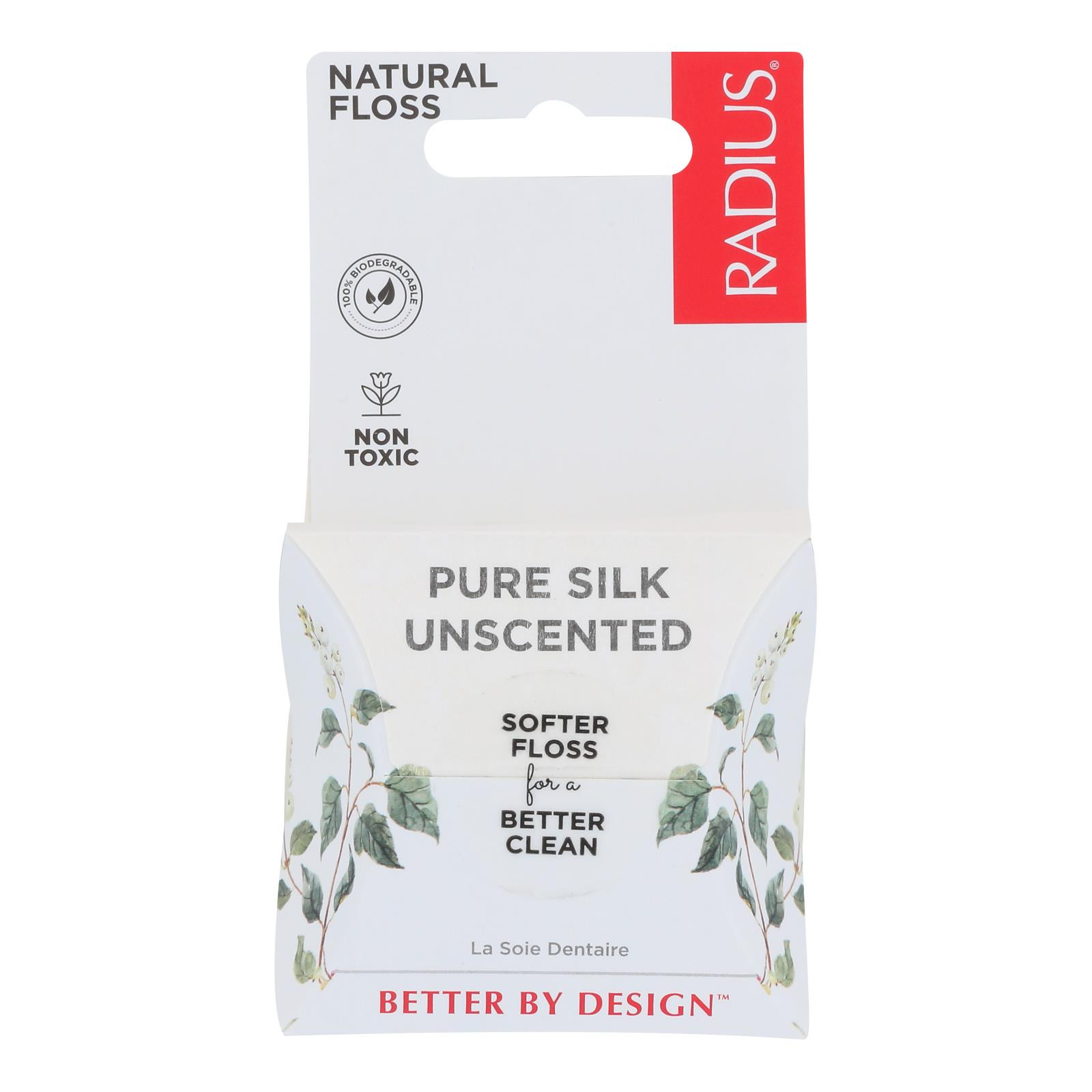 Radius Floss Sachets With Natural Xylitol - Mint - Case Of 20