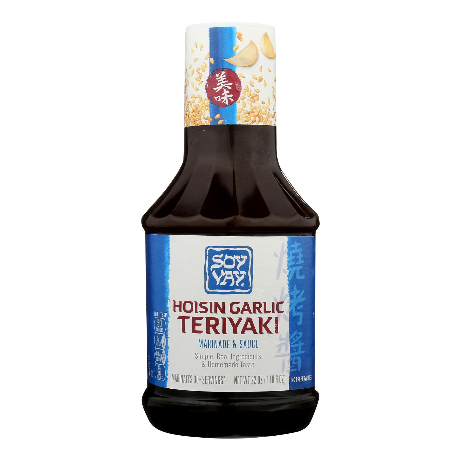 Soy Vay Island Triyaki - Marinade And Sauce - Case Of 6 - 20 Fl Oz.