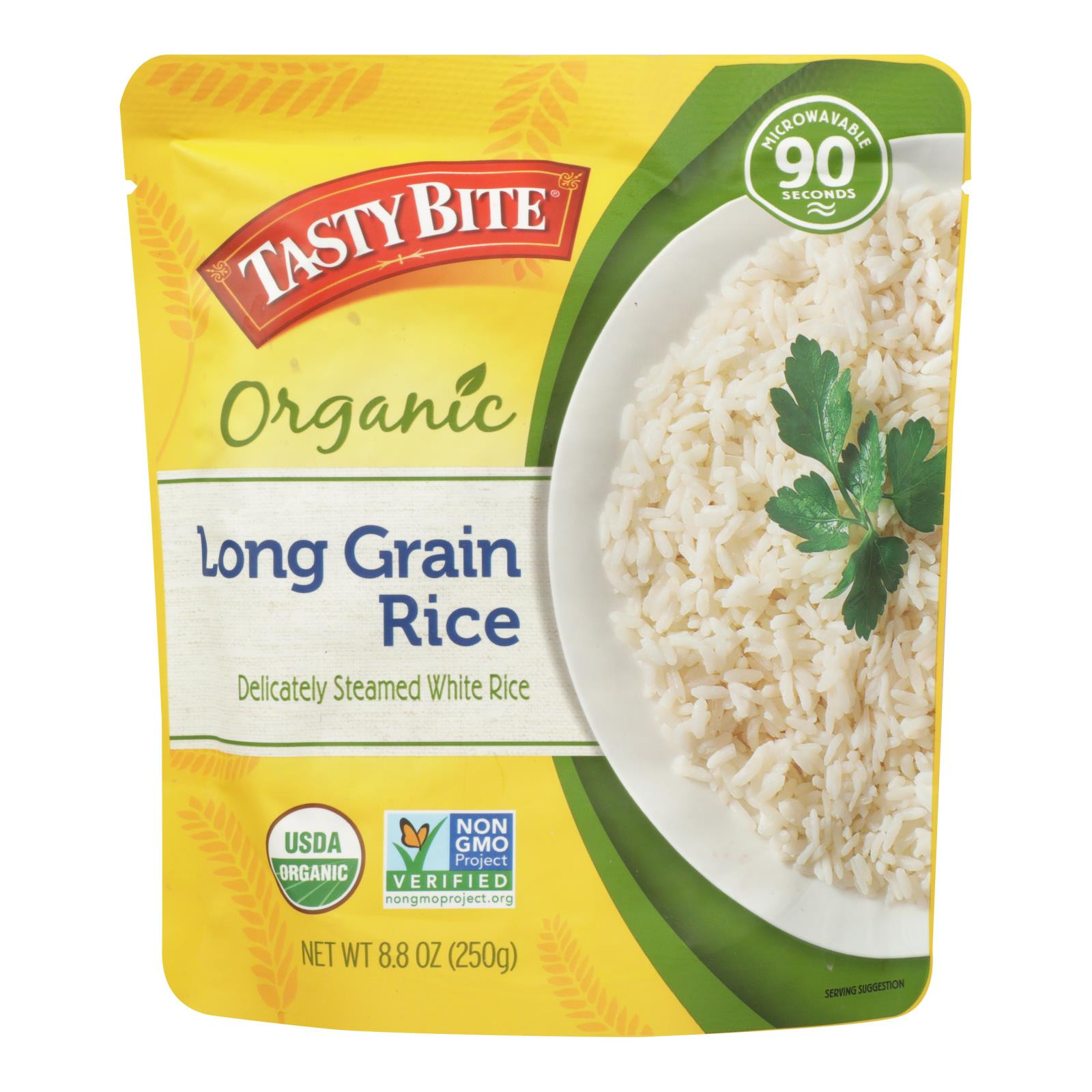 Tasty Bite Rice - Garlic Brown - 8.8 Oz - Case Of 6