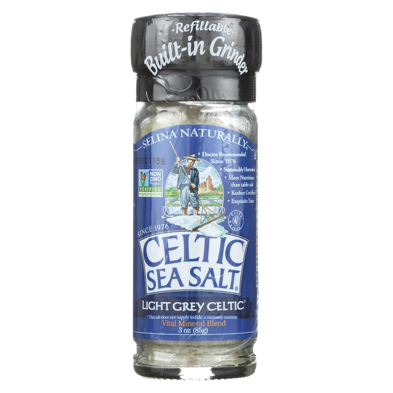 Celtic Sea Salt - Light Grey Celtic - Case Of 6 - 8 Oz.